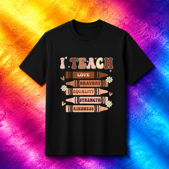 Celebrate Black History Month I Teach Black History Teacher Unisex T ...