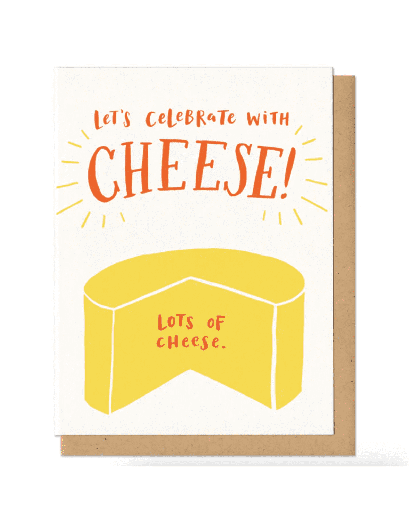 Let's Celebrate with Cheese Card – Fun Greeting Card for Cheese Lovers ...