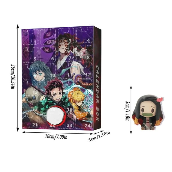 Celebrate Christmas with Demon Slayer Advent Calendar 2025, 24-Day ...