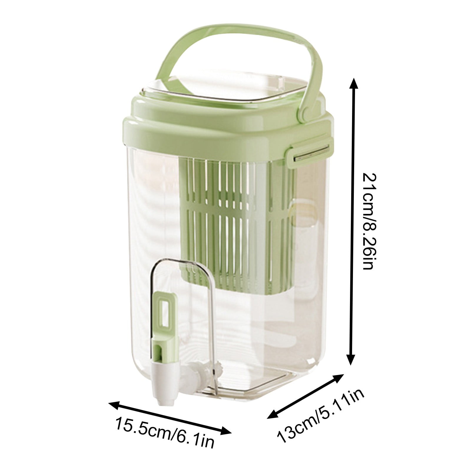 Celebrate Cold Water Pot With Faucet Fruit Tea Bucket Cold Water Pot ...