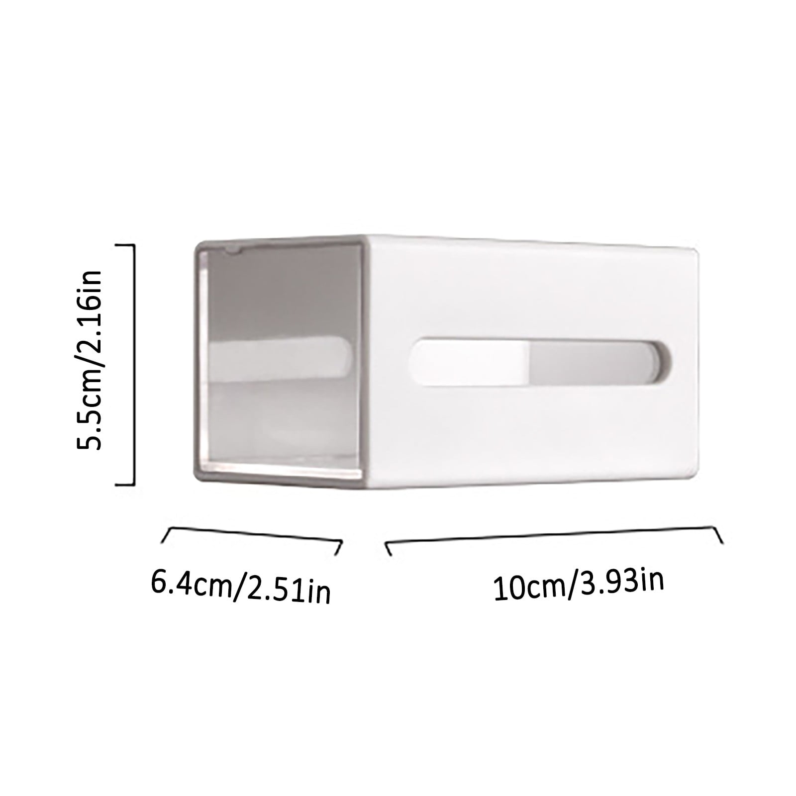 Celebrate Creative Wall Mounted Tissue Box Holder Viscose Bathroom ...