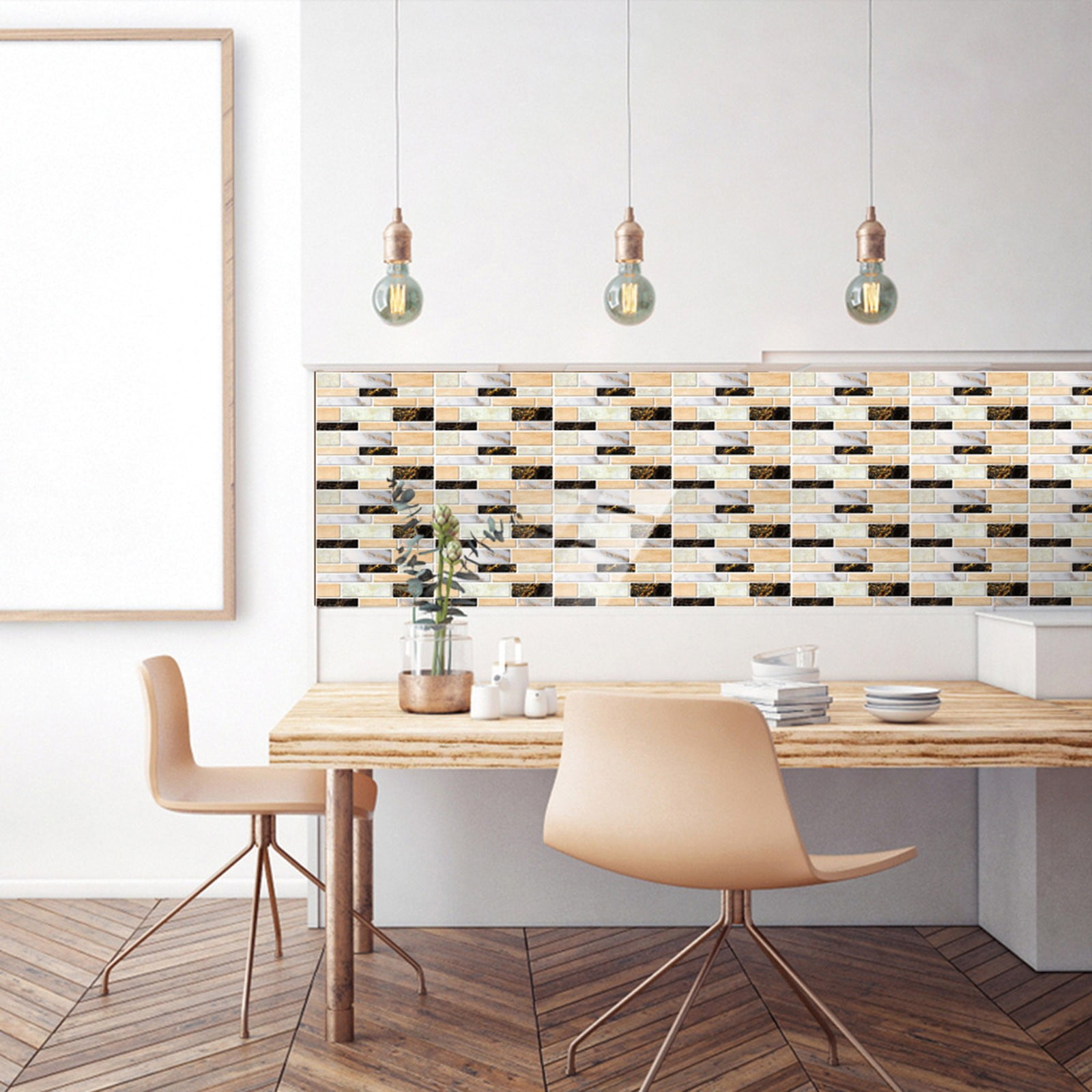 Celebrate Decoration Adhesive Crystal Wall Tile Stickers 1Pc Kitchen ...