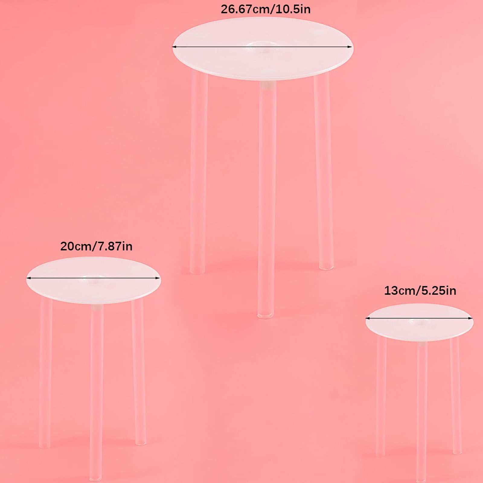 Celebrate Double Layer Cake Pile Support Cushion Floating Cake With ...