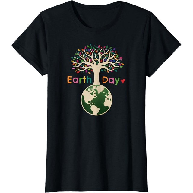 Celebrate Earth Day Colorful Tree - Earth Day T-Shirt - Walmart.com