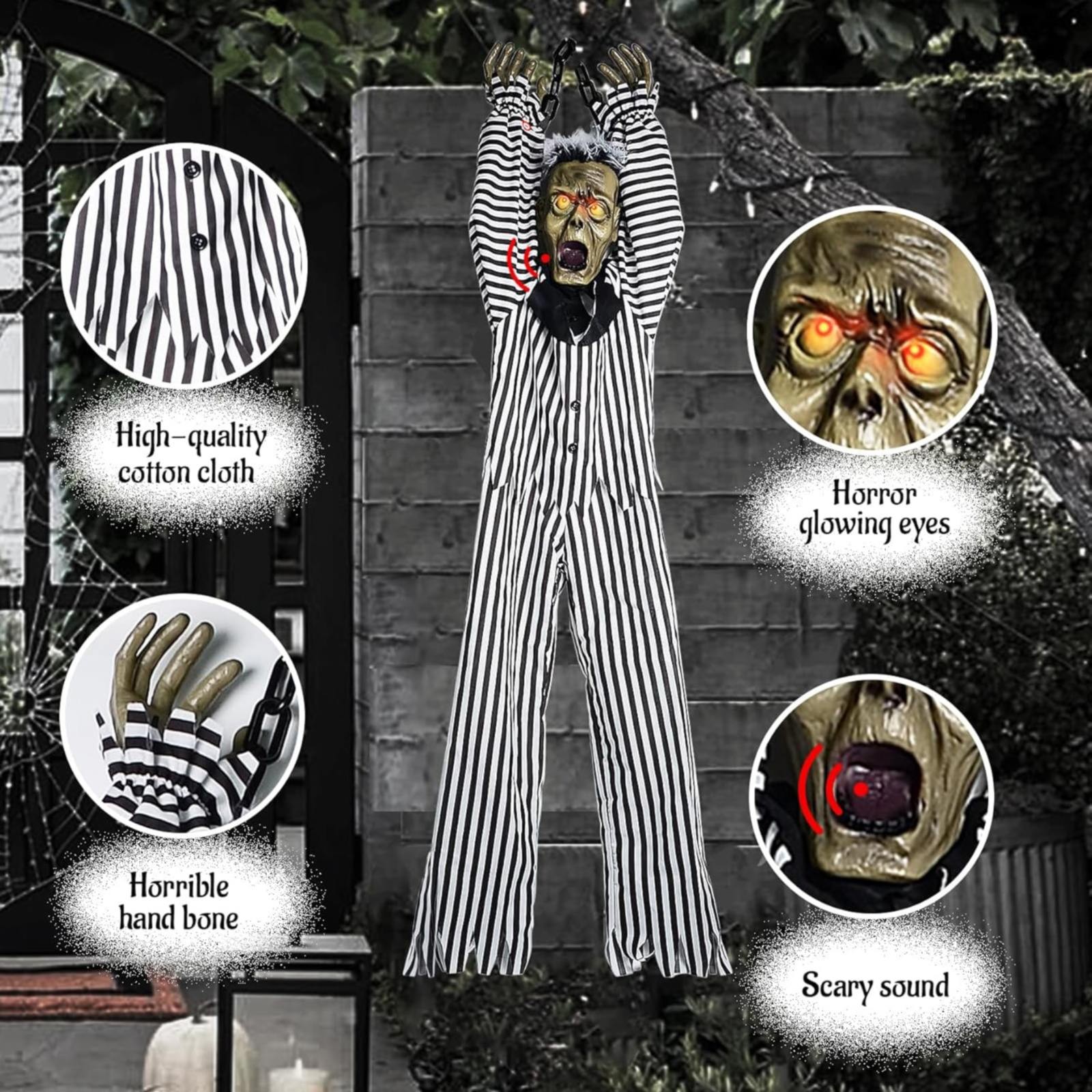 Celebrate Easter! Halloween Decorations Outdoor Scary 55" Sound ...