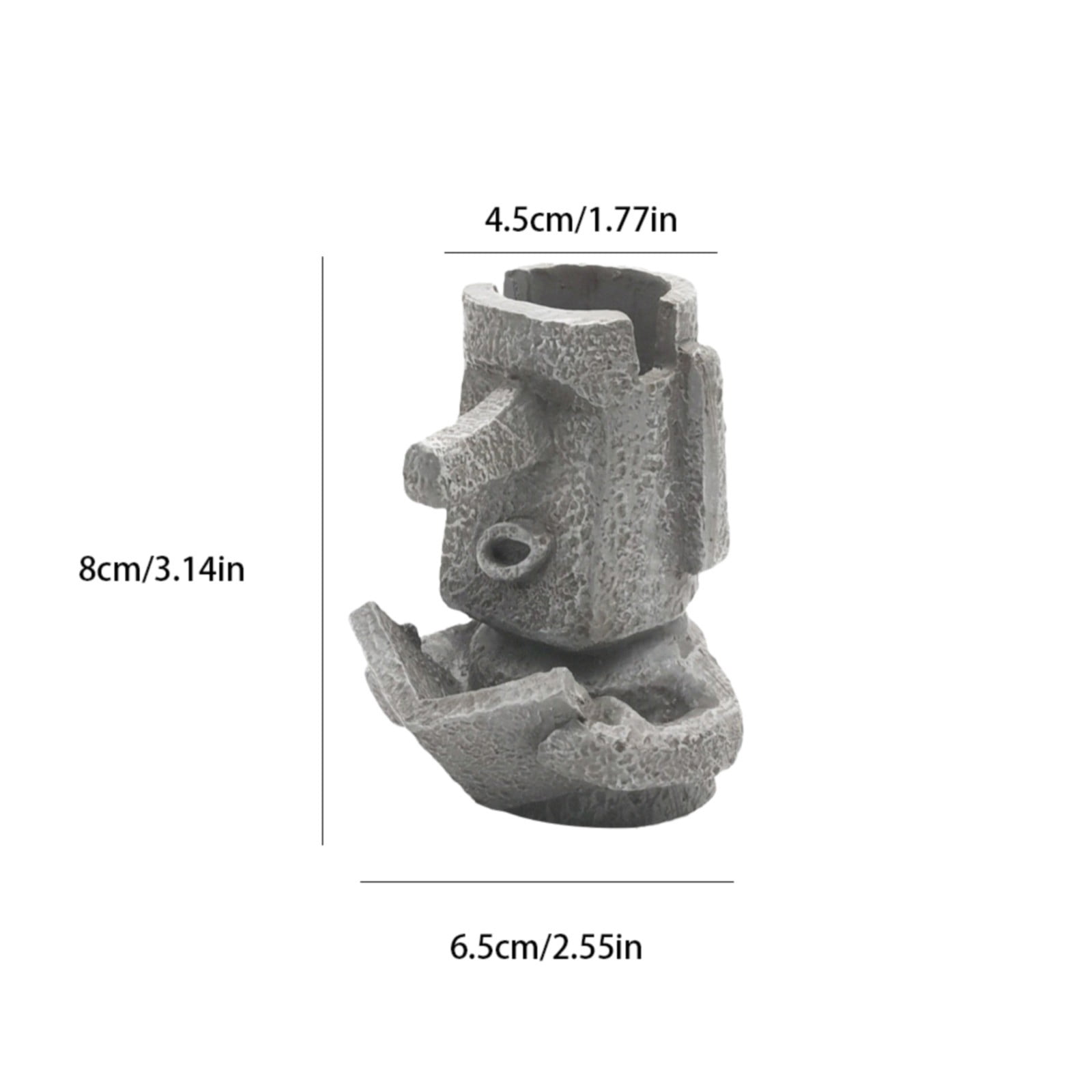 Celebrate Easter Island Reading Stone Man Reading Glasses Bracket Stone ...