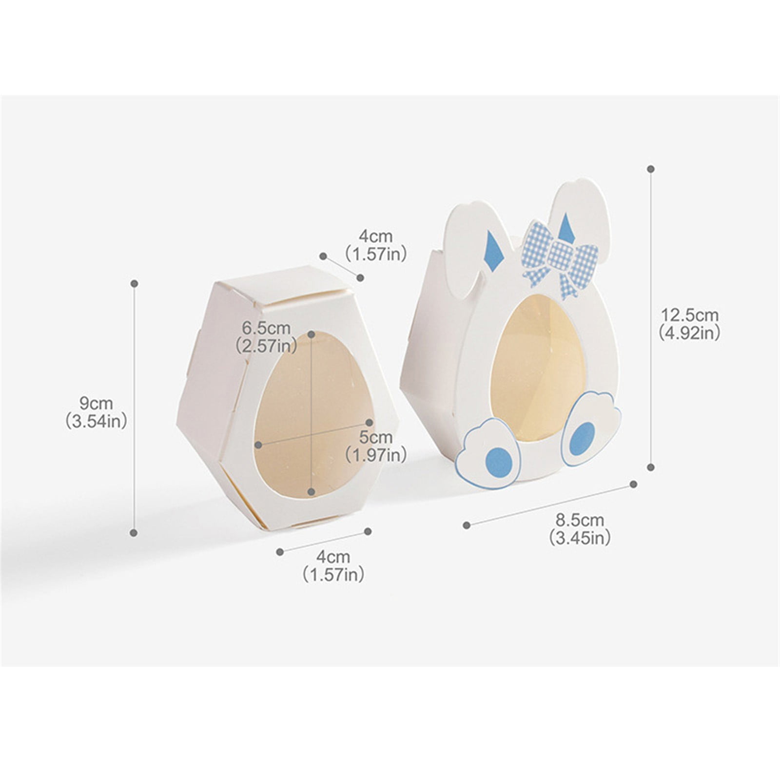 Celebrate Easter Party Paper Box Rabbit Cartoon Transparent Visible ...