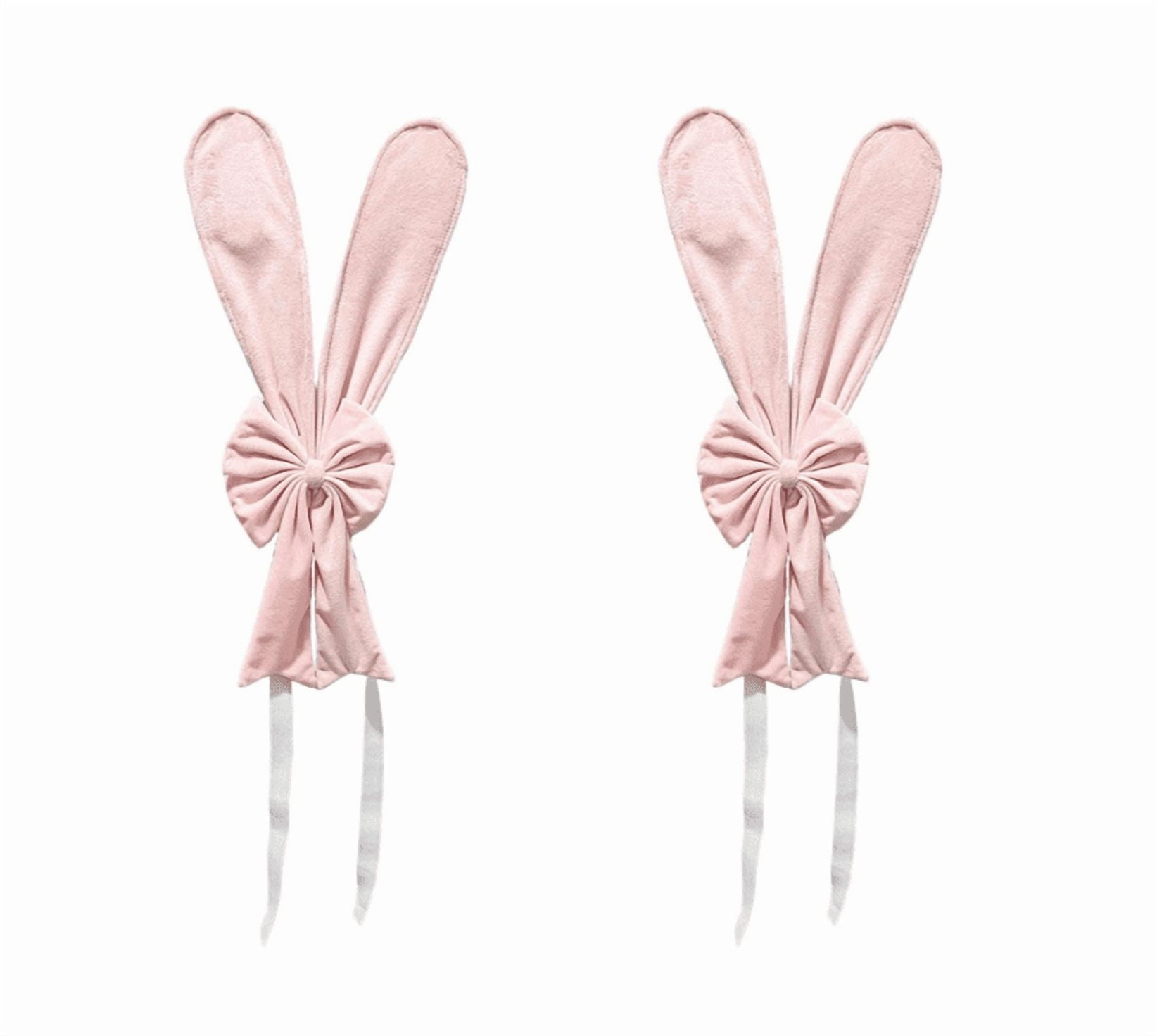 Celebrate Easter with 2PC Bunny Ear Seat Bow, Party Decorative Accent ...