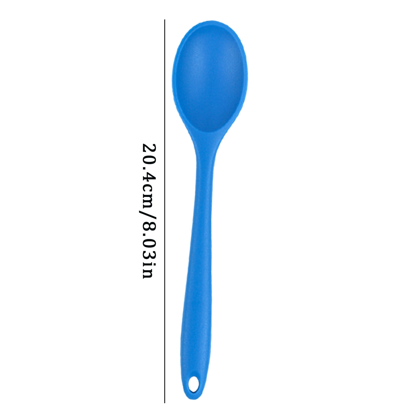 Celebrate Food Grade High Temperature Silicone Small Spoon Dense Mixing ...