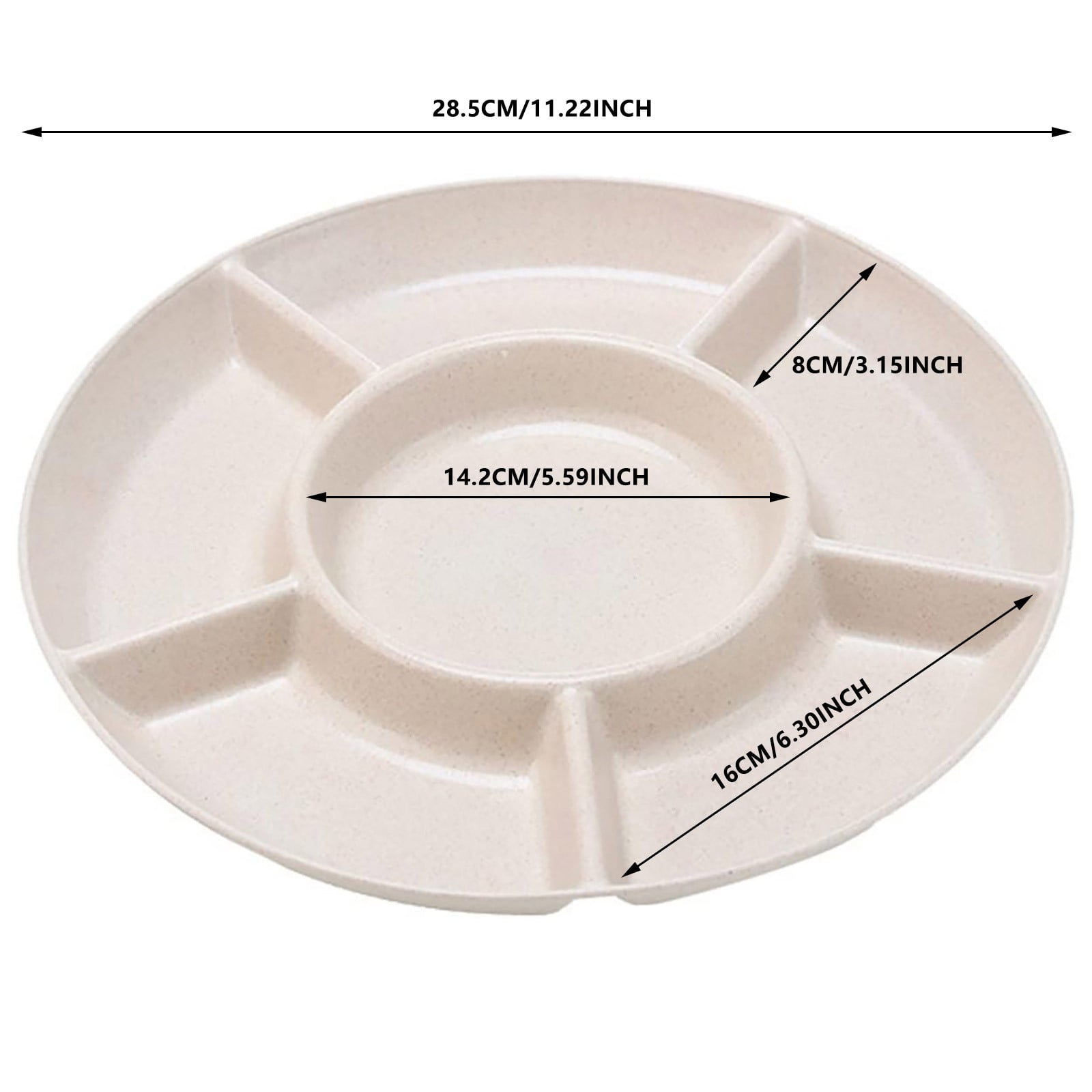 Celebrate Food Storage Tray Nut Platter Candy Snacks Server Dish ...