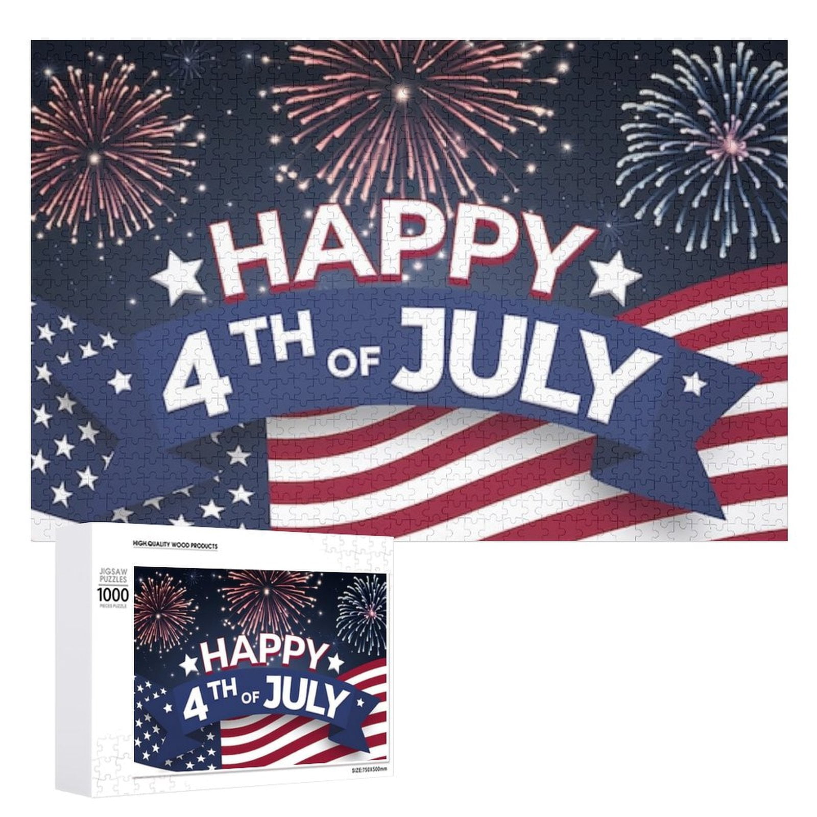 Celebrate Freedom with Our 1000-Piece Independence Day Puzzle - Great ...