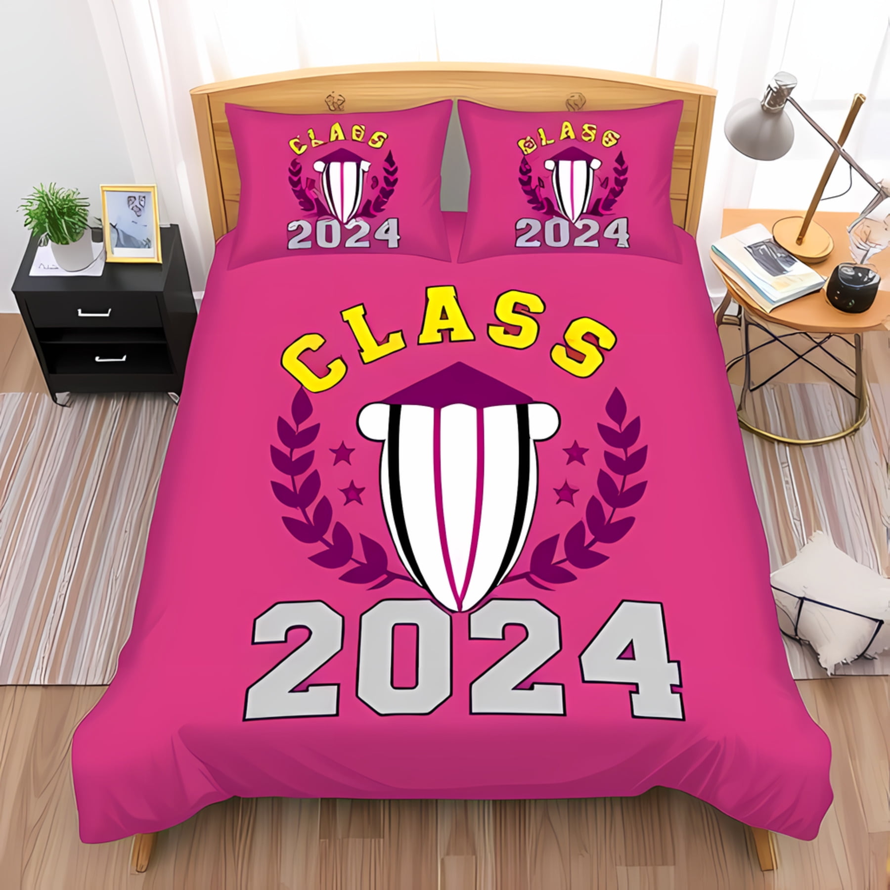 Celebrate Graduation with Our 3-Piece Duvet Cover Set - Class of 2024 ... Celebrate Graduation with Our 3-Piece Duvet Cover Set - Class of 2024 ...