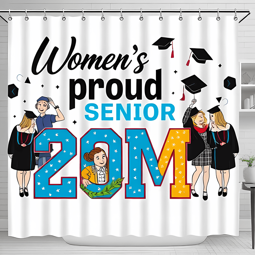 Celebrate Graduation with Our Vibrant Women's Proud Senior Shower ...