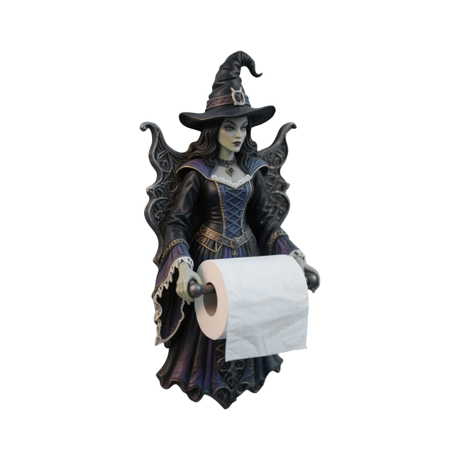 Celebrate Halloween with Novelty Witch Toilet Paper Holder 6.7inch ...