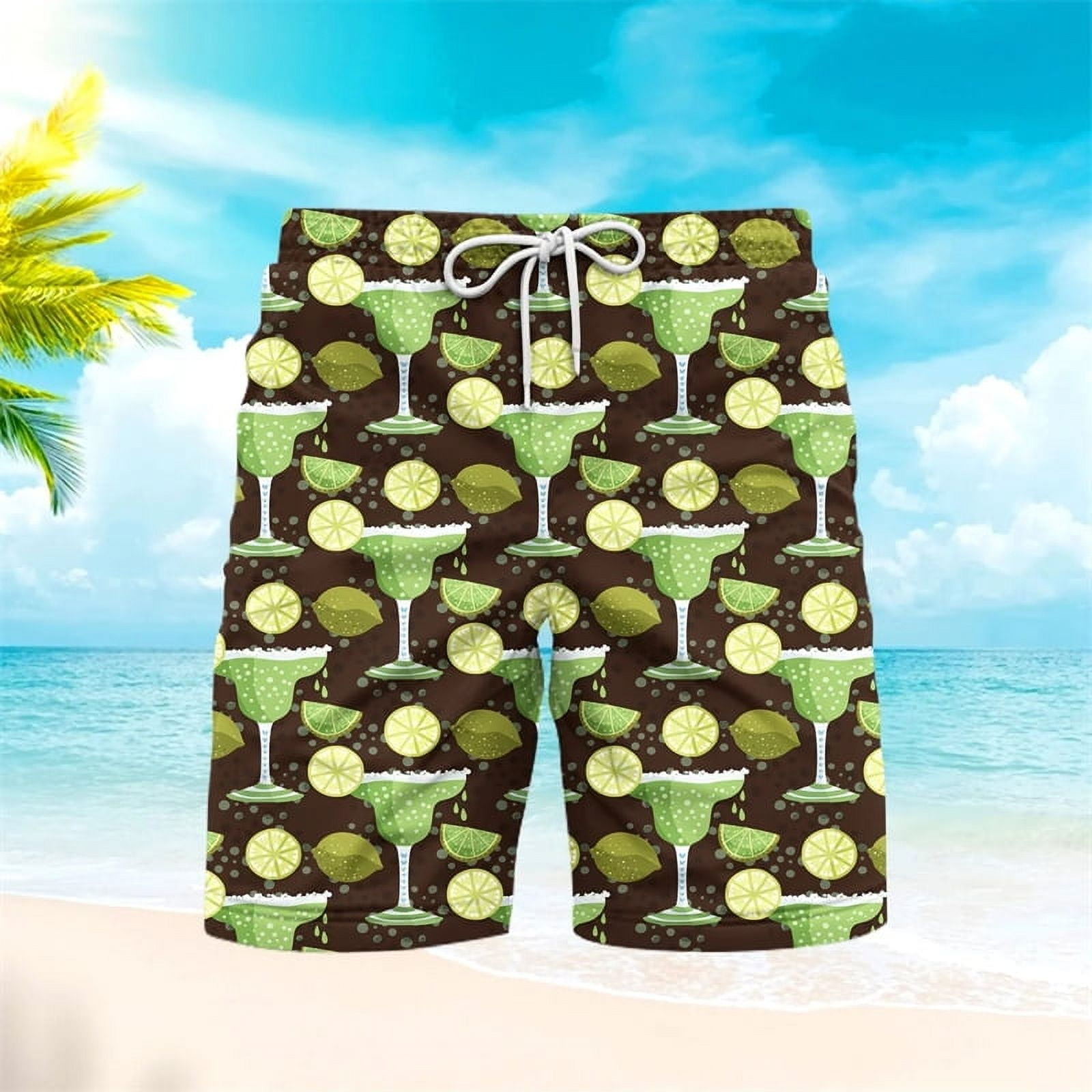 Celebrate Hawaii Graphic Shorts Pants 3D Printed Hip Hop Board Shorts ...