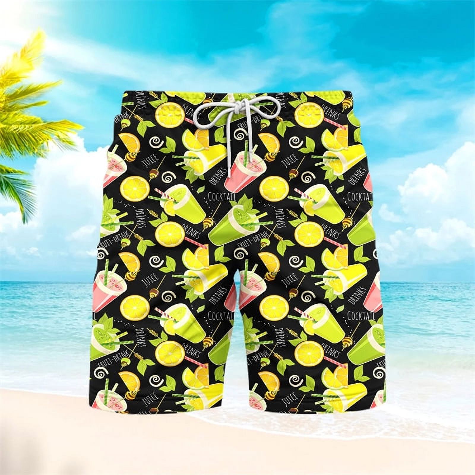 Celebrate Hawaii Graphic Shorts Pants 3D Printed Hip Hop Board Shorts ...