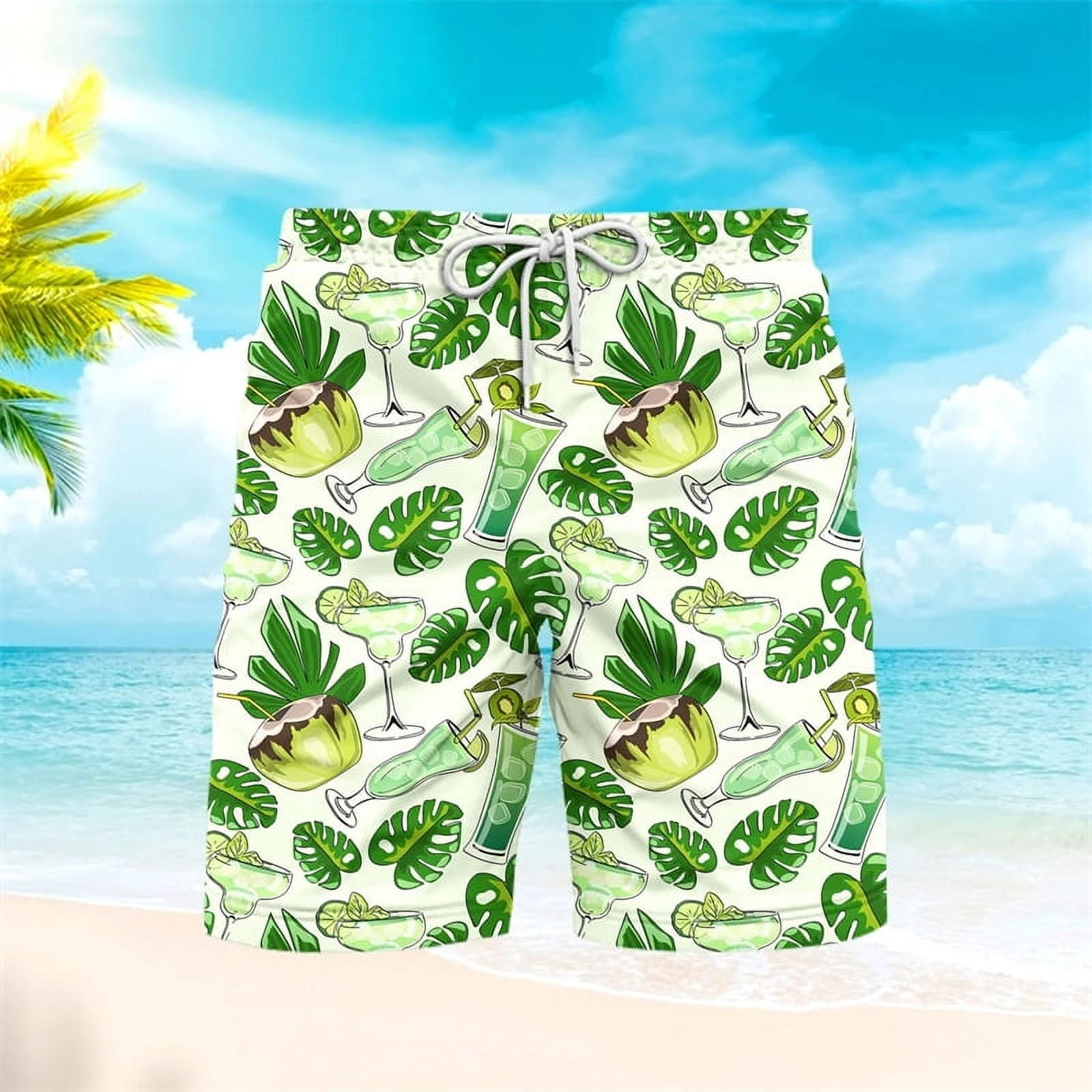 Celebrate Hawaii Graphic Shorts Pants 3D Printed Hip Hop Board Shorts ...