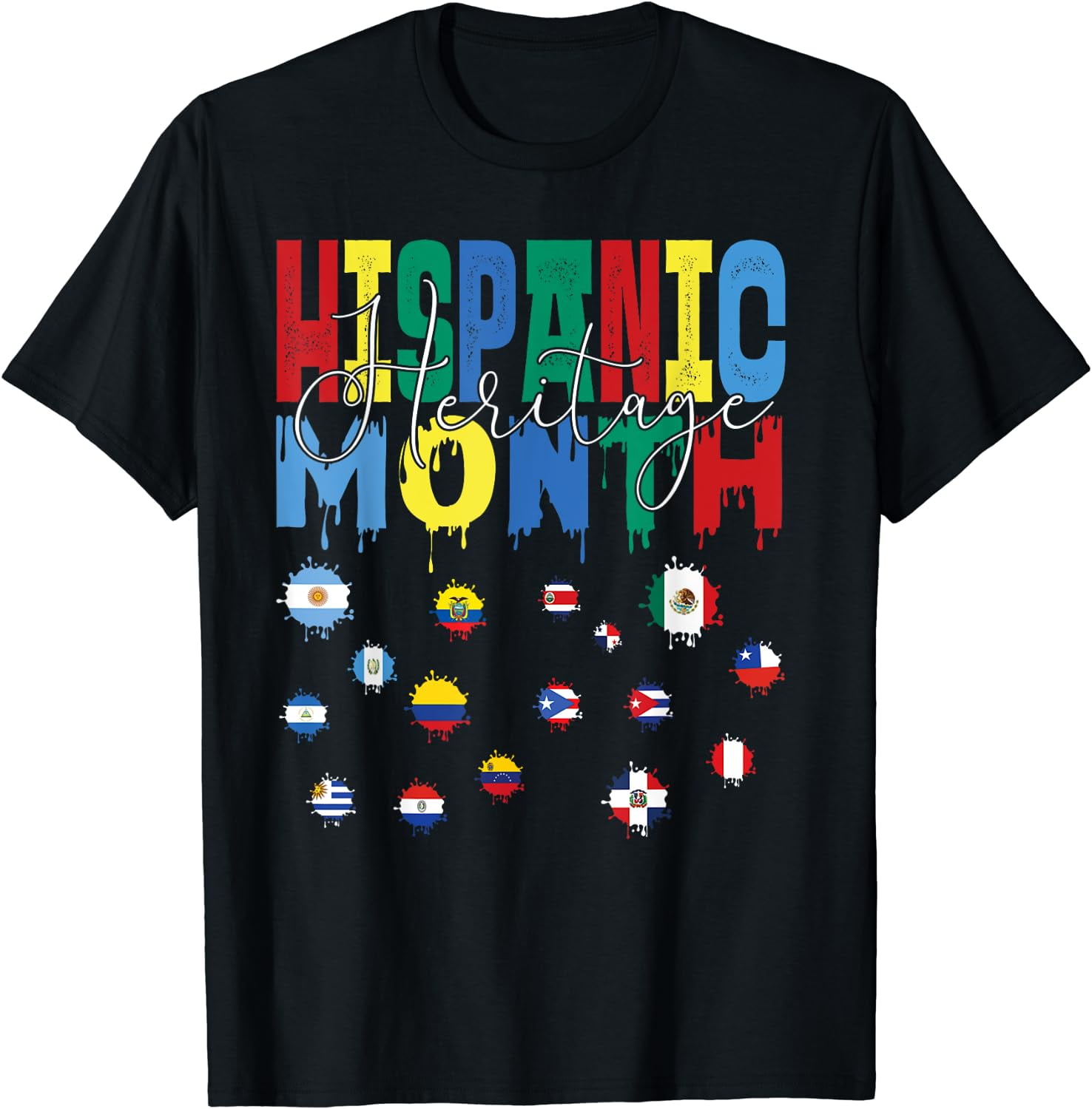 Celebrate Hispanic Heritage: 闅哣iva La Cultura! T-Shirt - Walmart.com