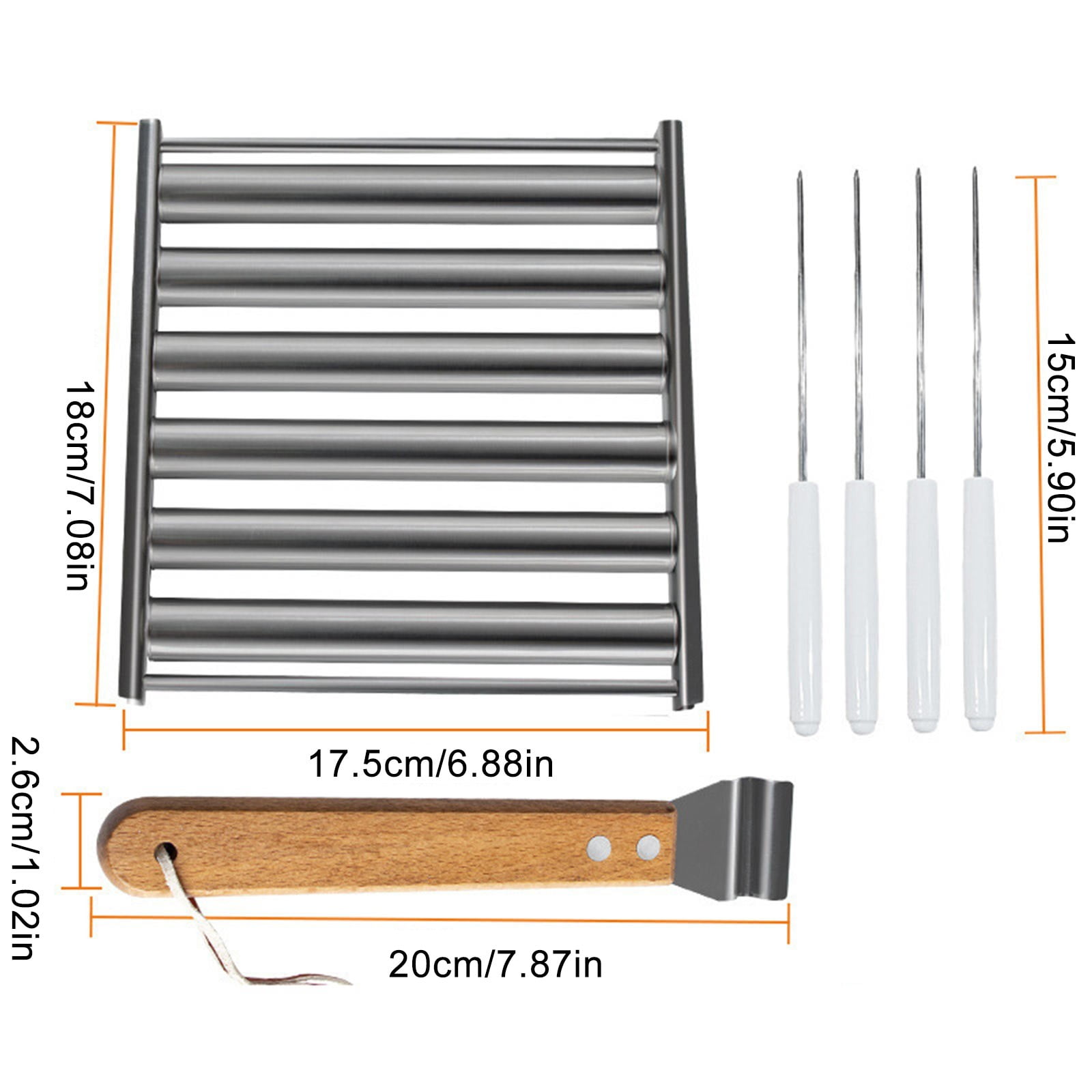 Celebrate Hot Dog Roller Grill 2024 New Stainless Steel Bbq Hot Dog ...