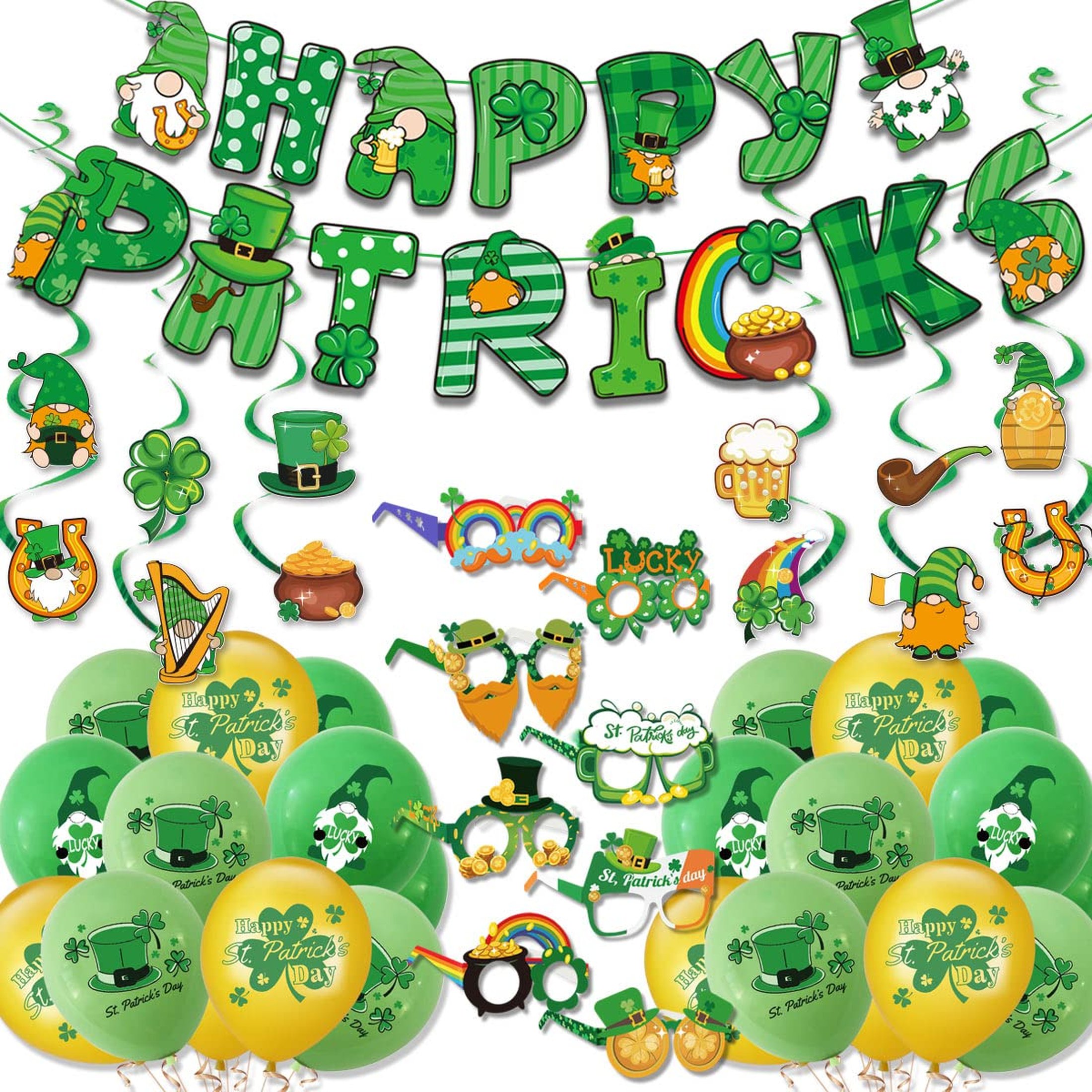 Celebrate with our Irish Festivity Kit, featuring vibrant banners ...