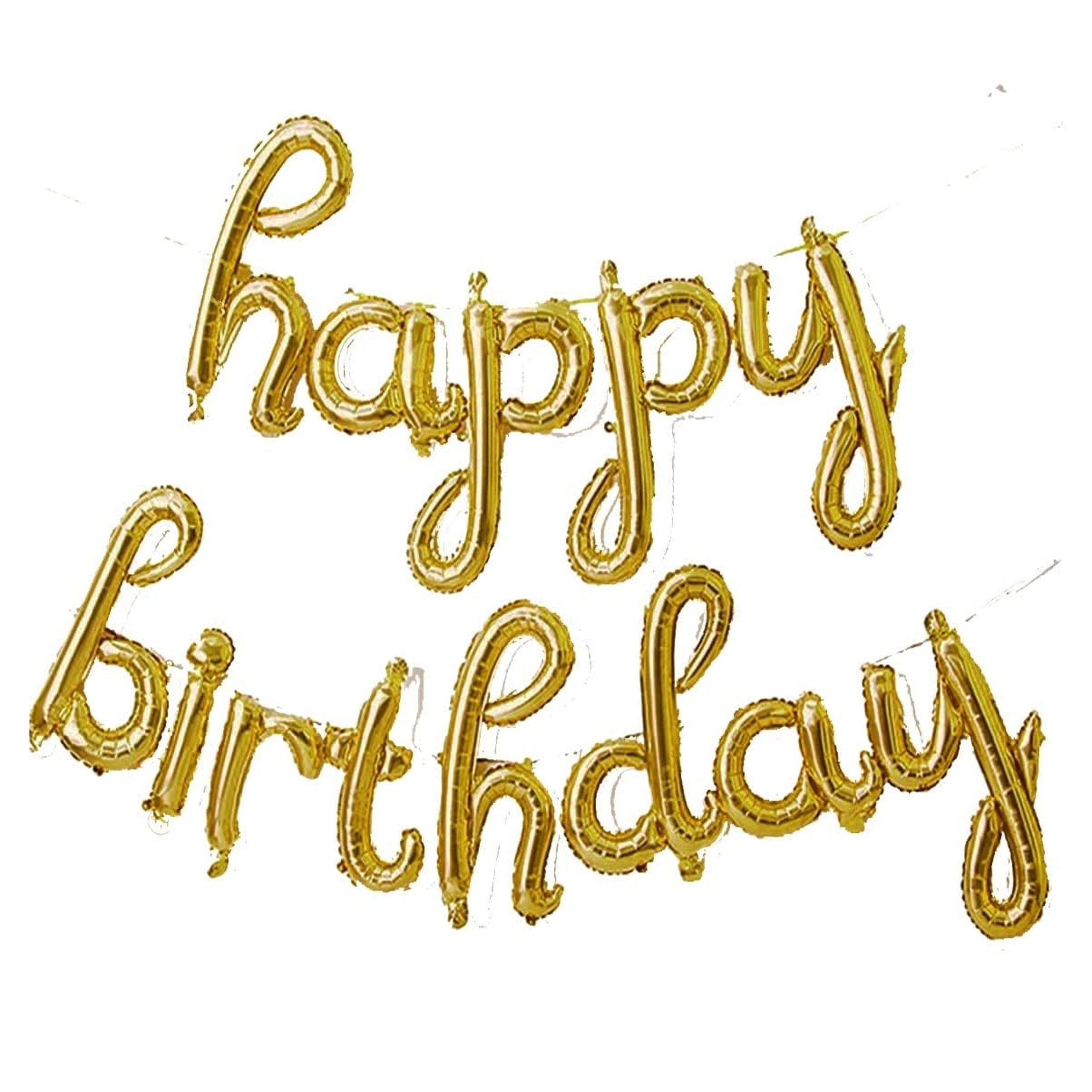 Celebrate with Joy 18-inch Balloon Banner Set - Elegant Script and ...