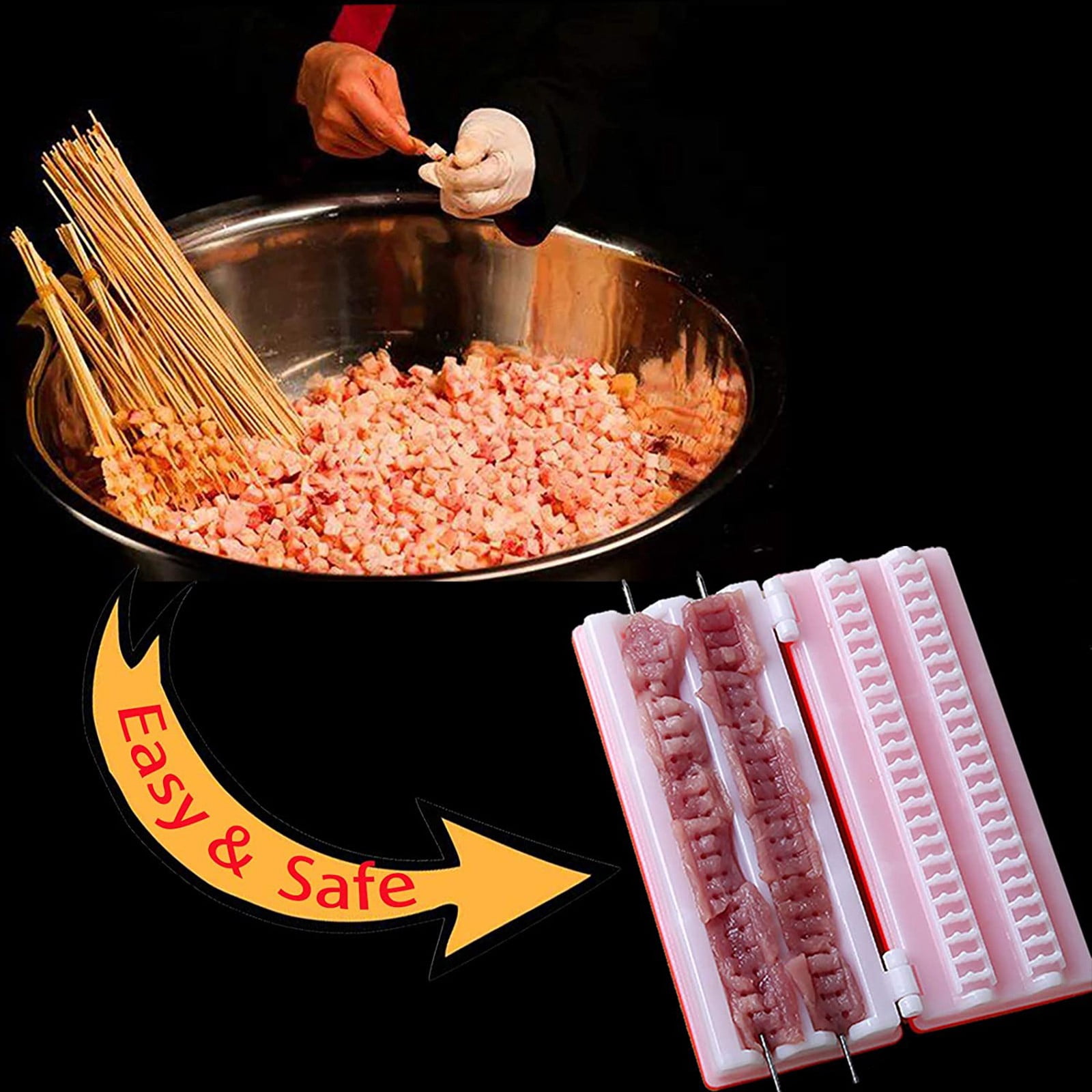 Celebrate Kebab Quick Machine Grill Skewers Skewer Easy Bbq Maker Meat ...