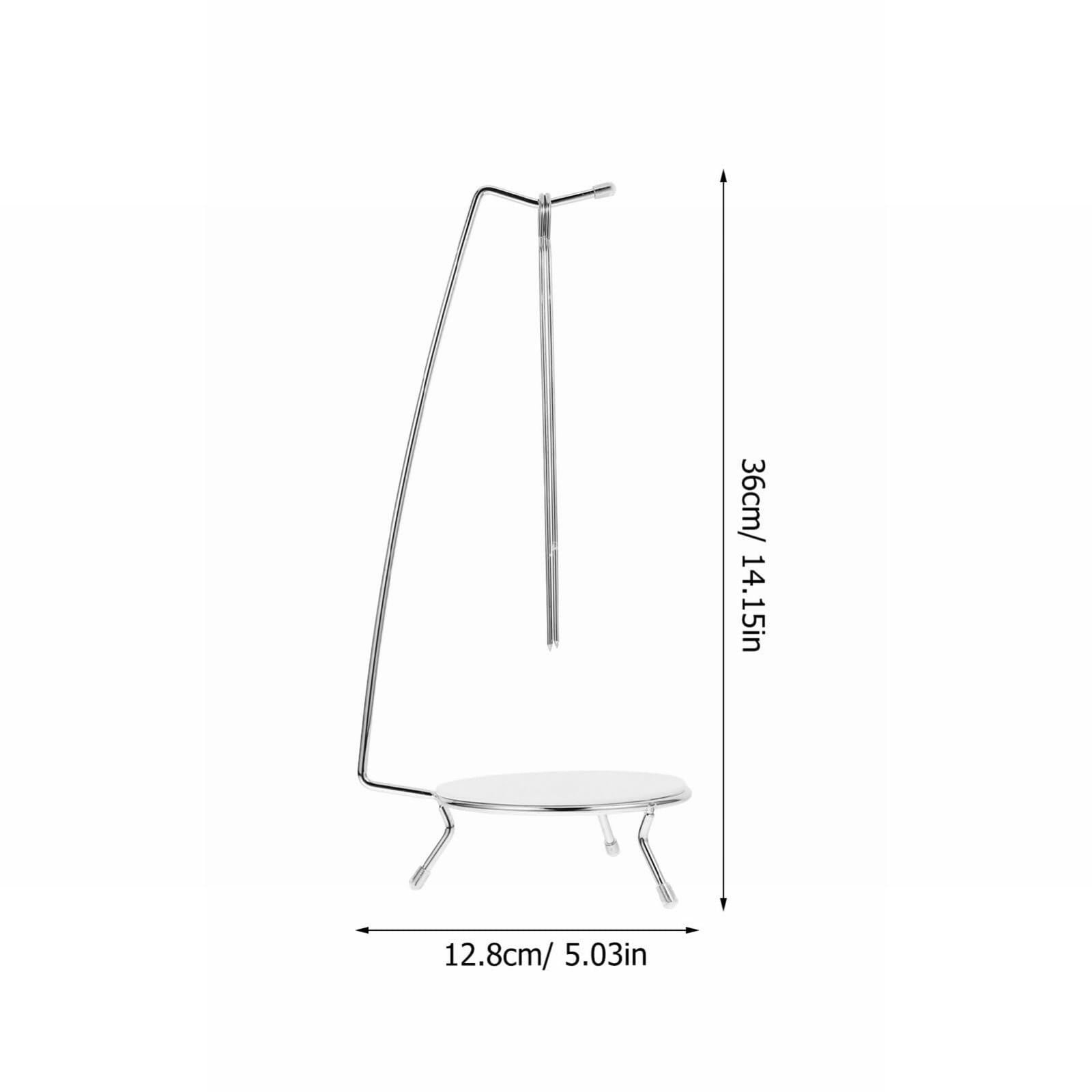Celebrate Kebabs Hanger Skewer Stand Roaster Rack Stainless Vertical ...