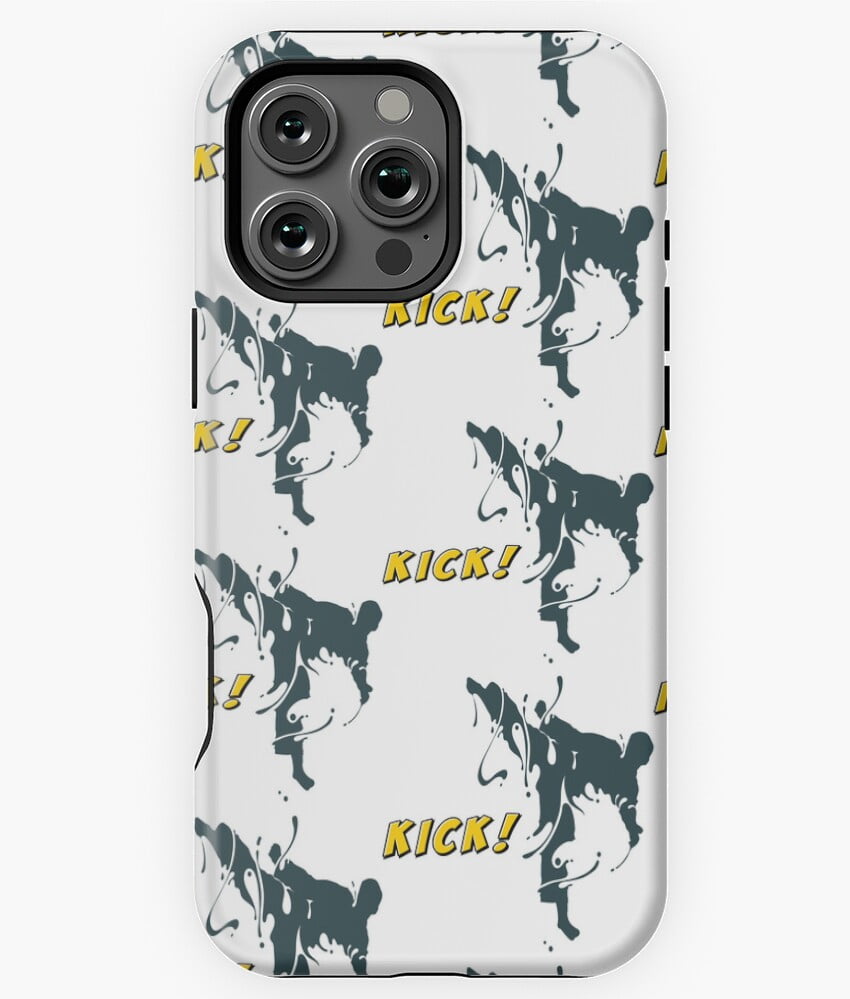 Celebrate Kick Day Kick Negative Away Phone Case for iPhone 16 15 14 13 ...