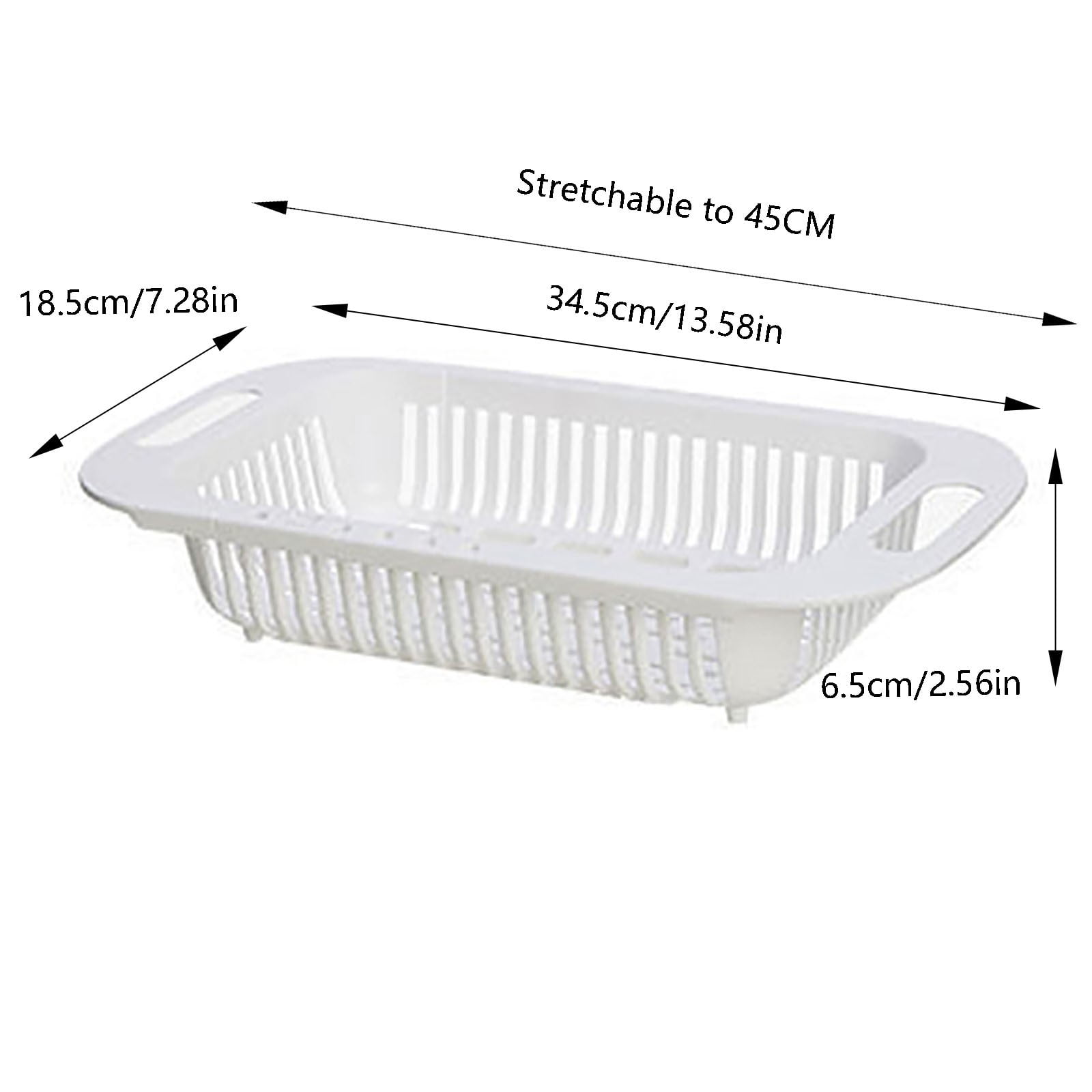 Celebrate Kitchen Retractable Sink Drain Basket Multi Functional Fruit ...