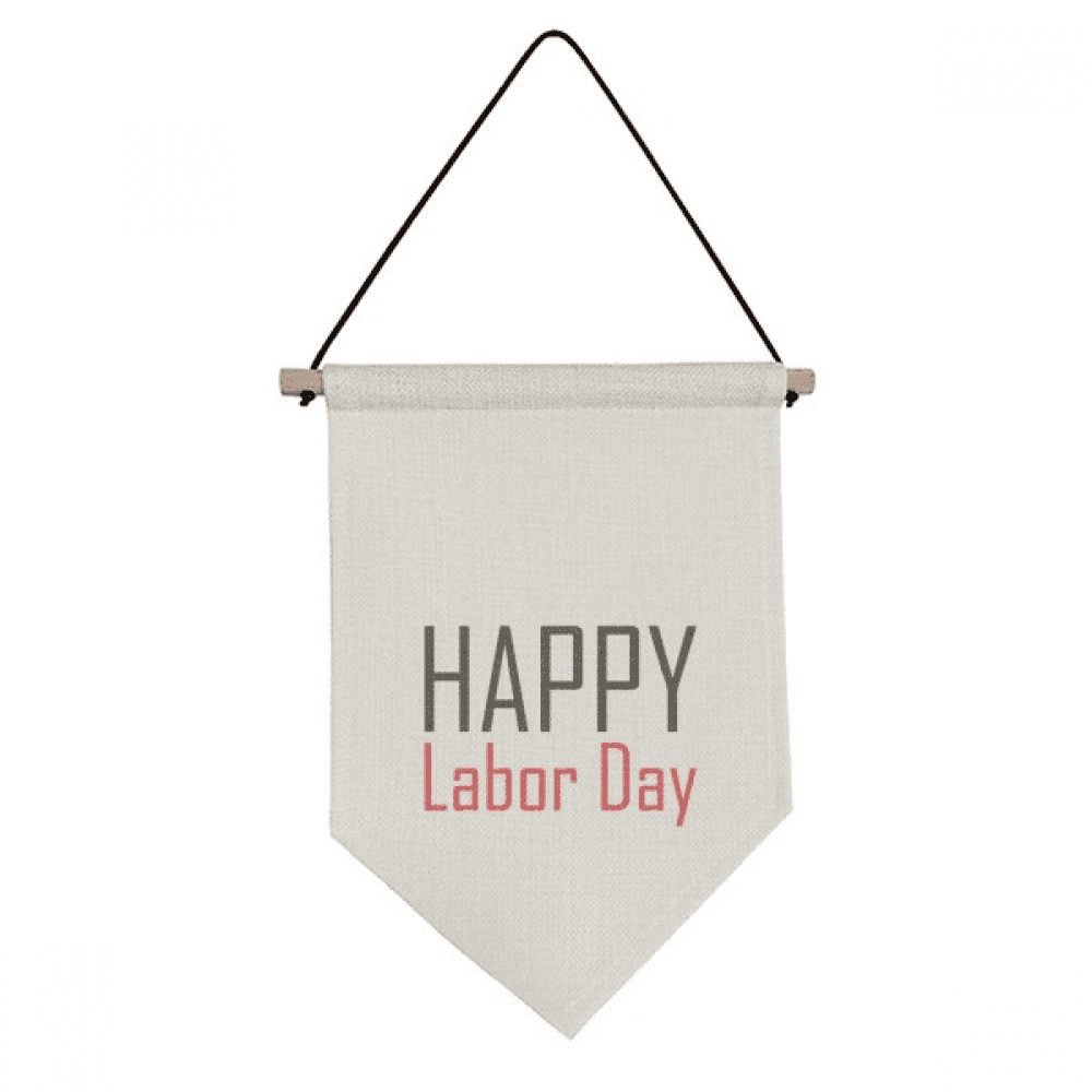 Celebrate Labor Day Blessing Festival Canvas Flag Hanging Wall Art ...