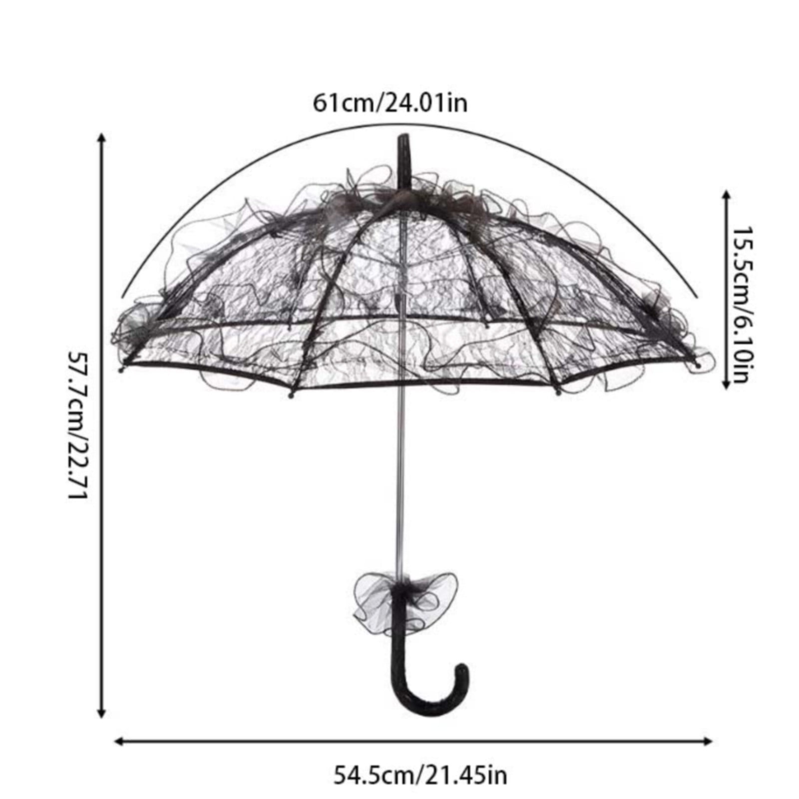 Celebrate Lace Umbrella Wedding Flower Girl Shooting Prop Umbrella ...
