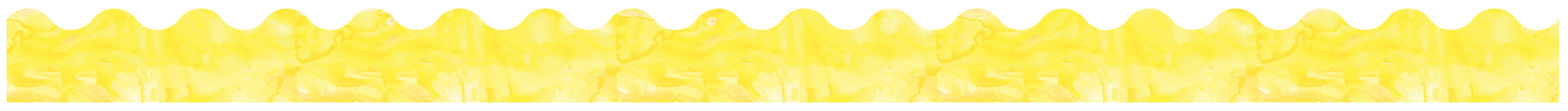 Celebrate Learning Watercolor Yellow Scalloped Borders (Other ...