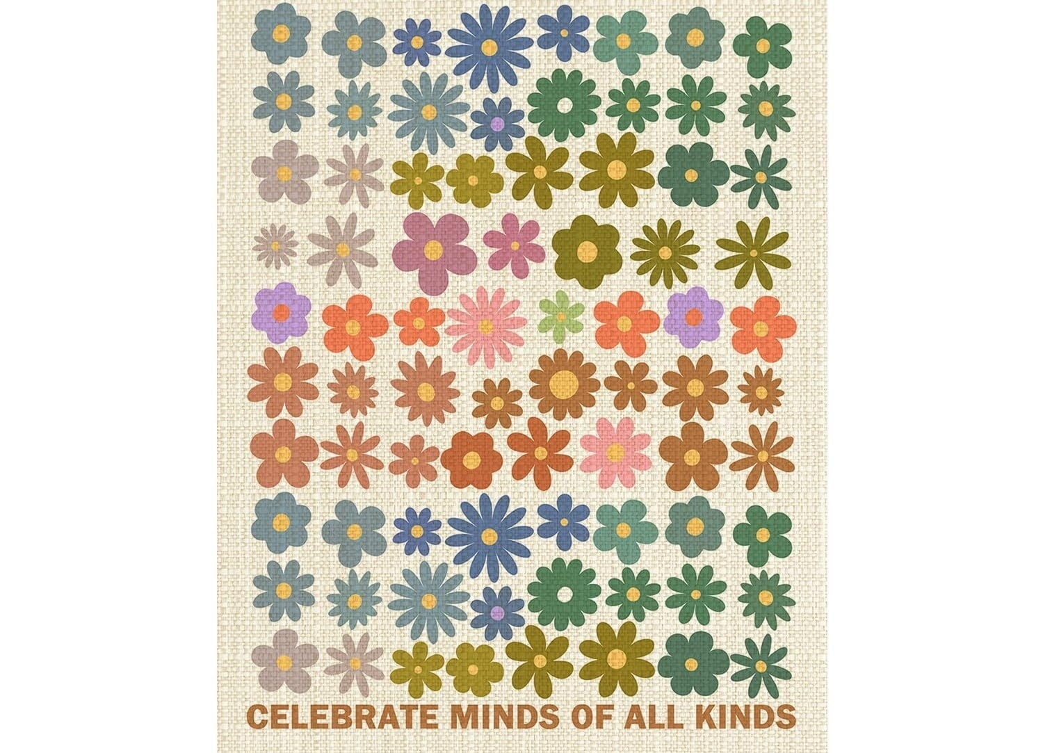 Celebrate Minds of All Kinds Neurodiversity Poster Autism Awareness ...