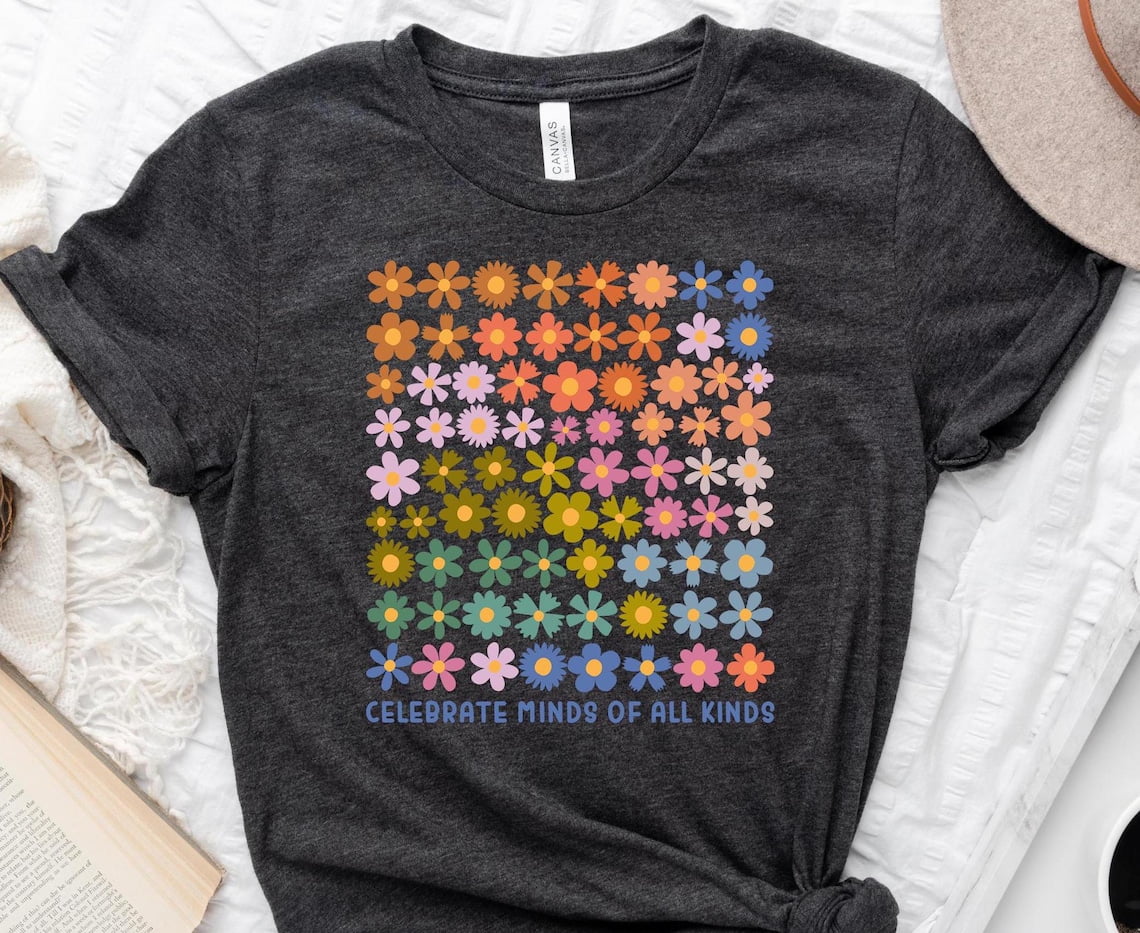 Celebrate Minds of All Kinds Shirt, Autism Awareness Shirt, Acceptance ...