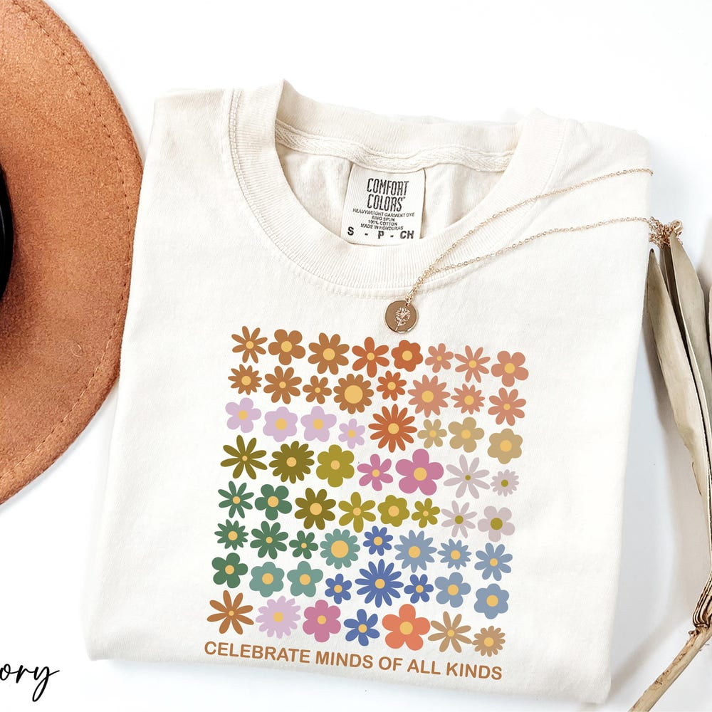 Celebrate Minds Of All Kinds Shirt, Mental Awareness Tee, Inclusion ...