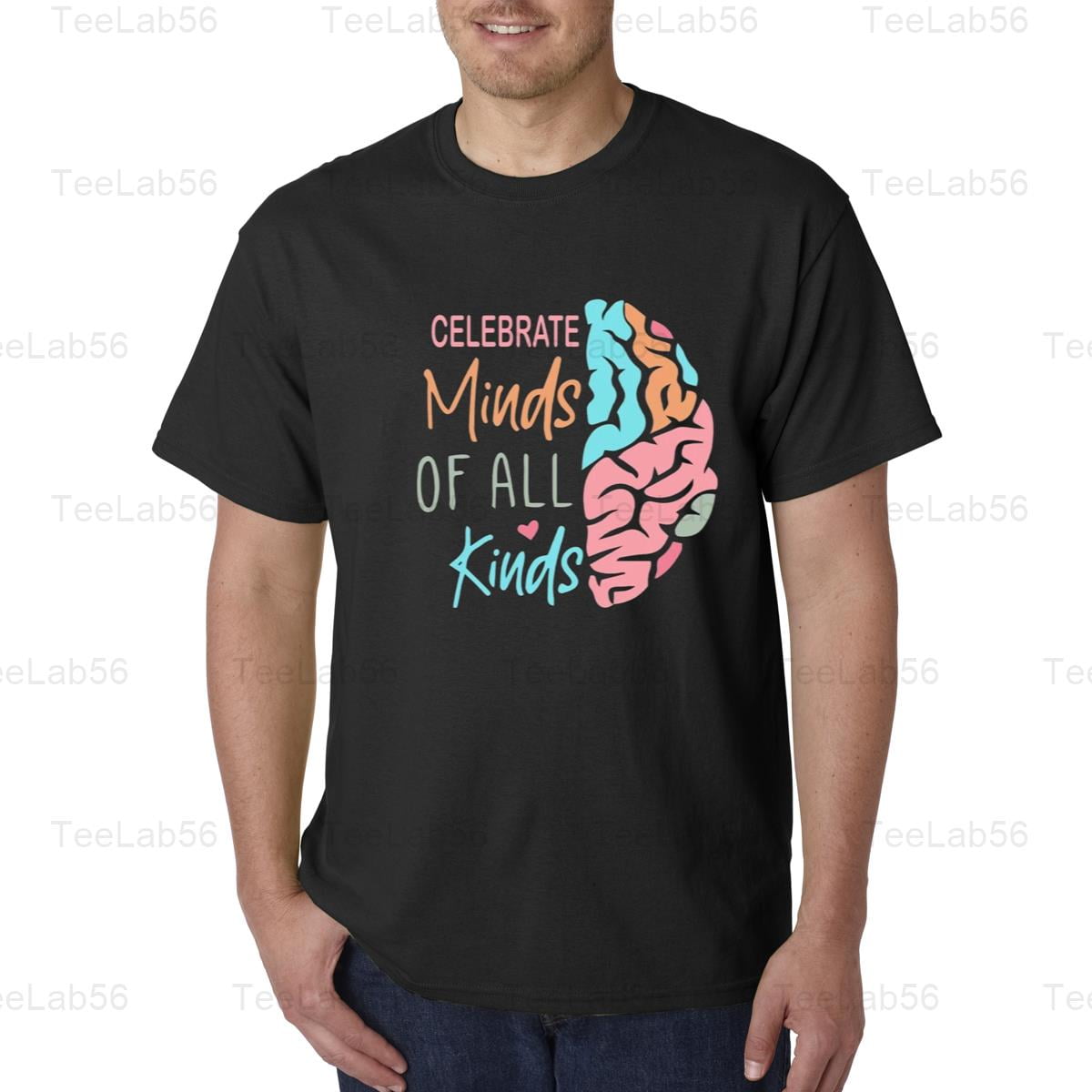 Celebrate Minds Of All Kinds Autism Awareness Neurodiversity Month Tee ...