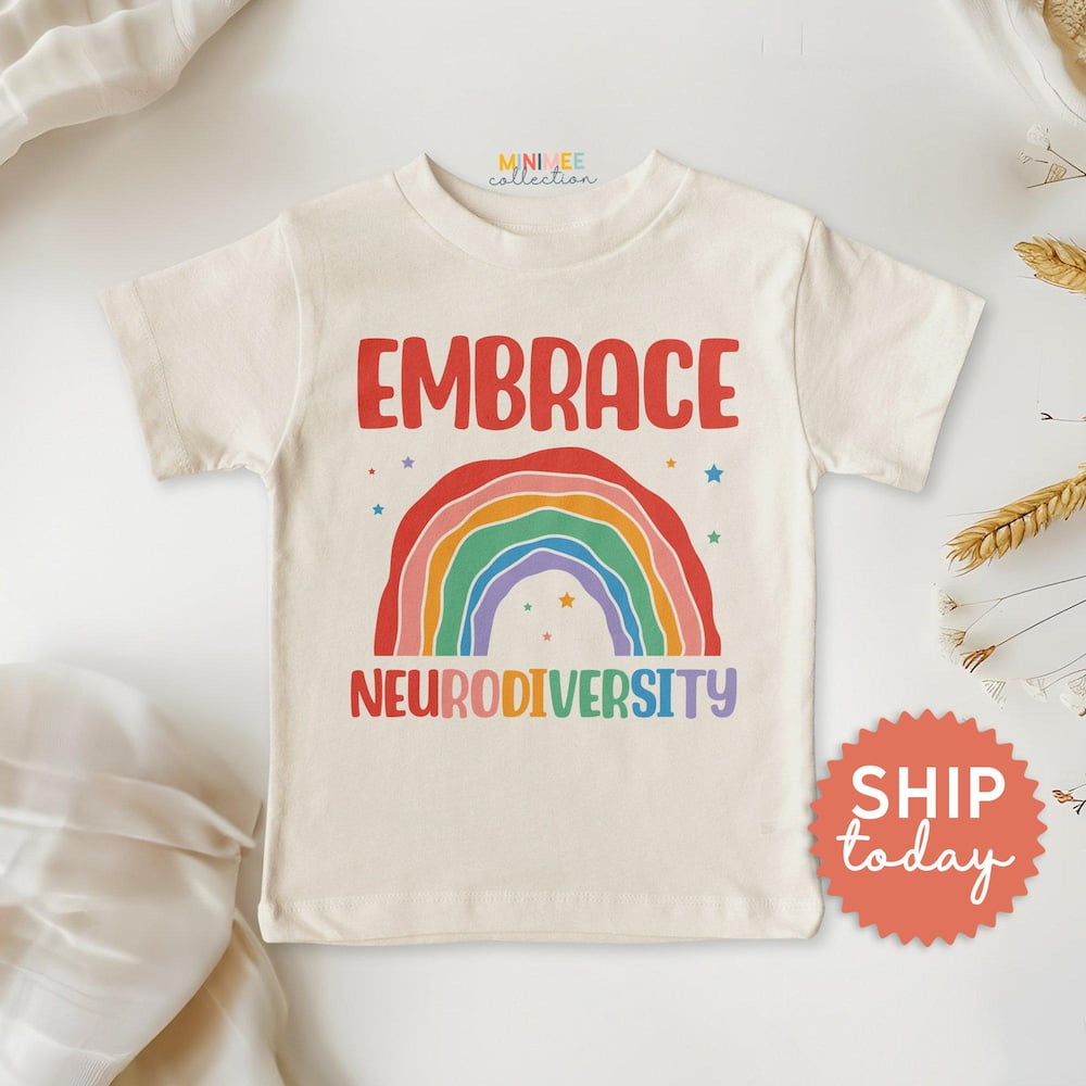 Celebrate Minds Of All Kinds Toddler Shirt, Cute Autism Awareness Tees ...