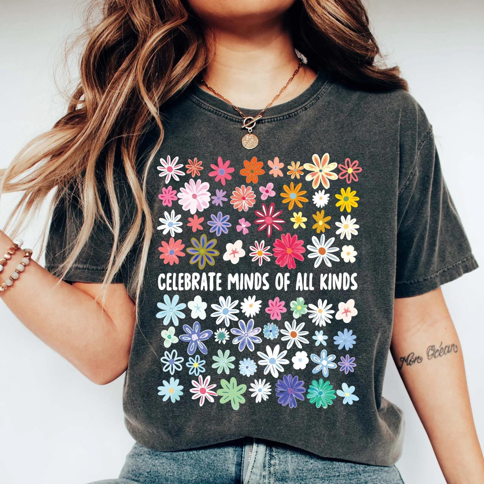 Celebrate Minds of All Kinds Shirt Autism Awareness Shirt ...