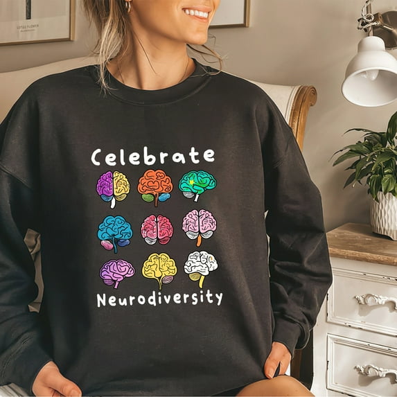 Celebrate Neurodiversity Shirt, Support Minds of All Kinds, Autism ...