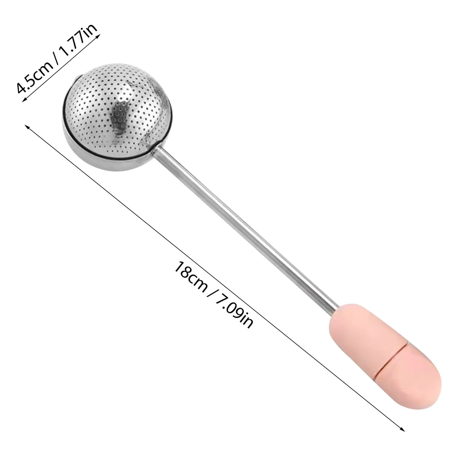 Celebrate One-Face Stainless Steel Duster Strainer One-Handed Operation ...