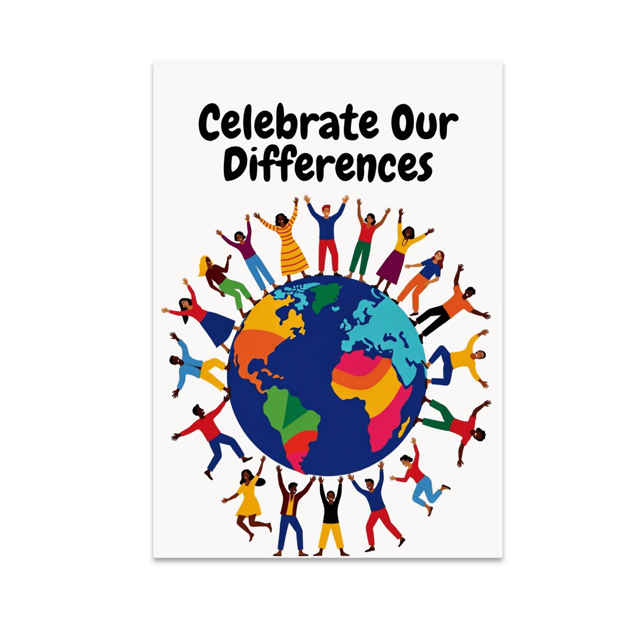Celebrate Our Differences Art - Inclusive Education Advocate - 13x19 ...