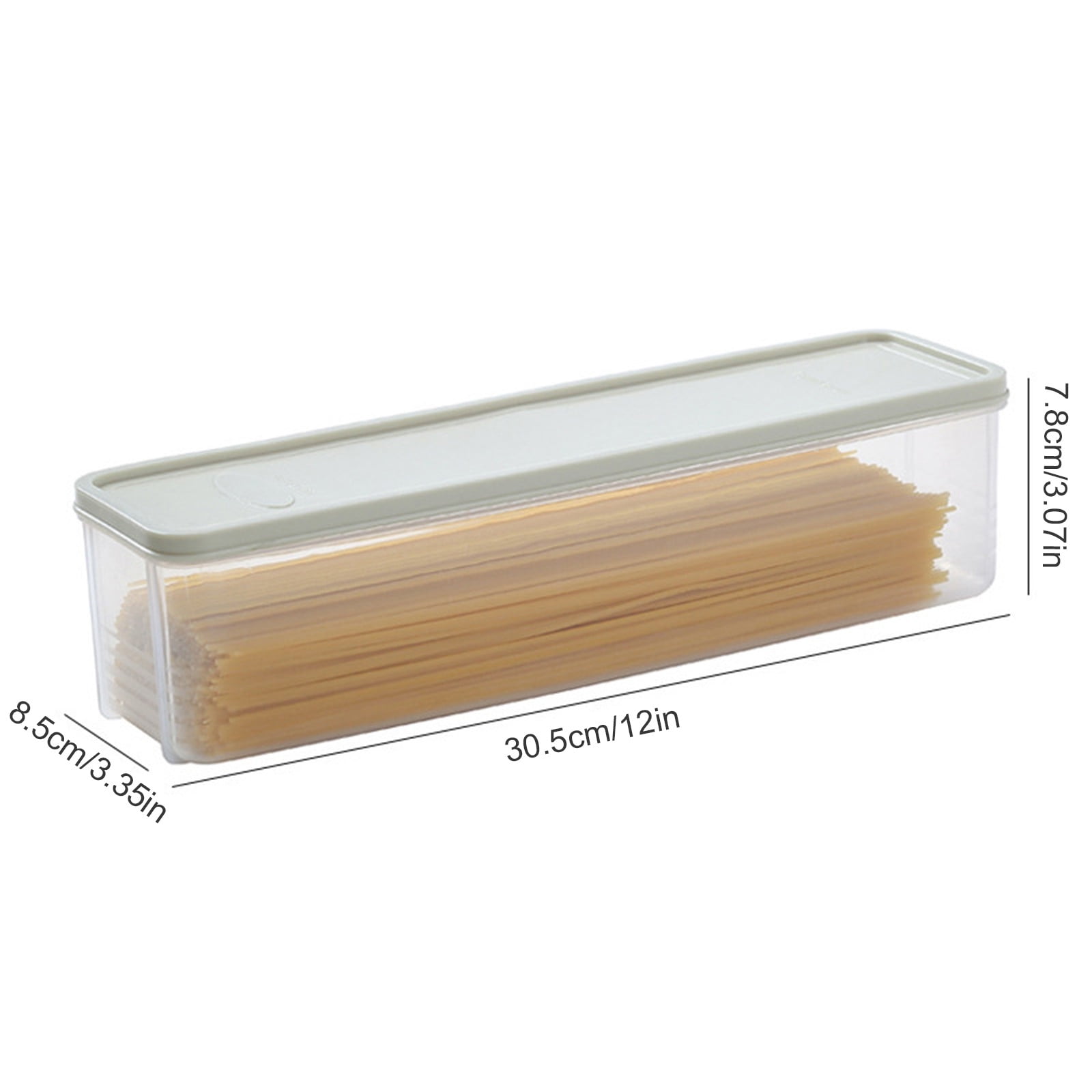 Celebrate Pasta Container Noodle Storage Box Plastic Noodle Box Sealed ...