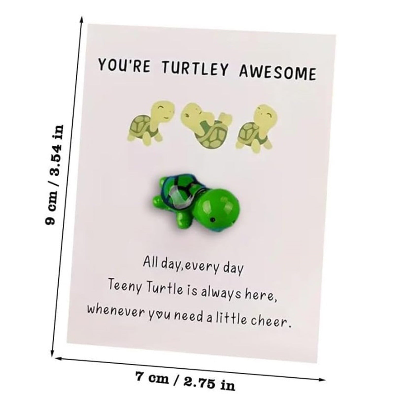 Celebrate Pocket Hug Turtle You'Re Turtley Inspirational Gift With Card ...