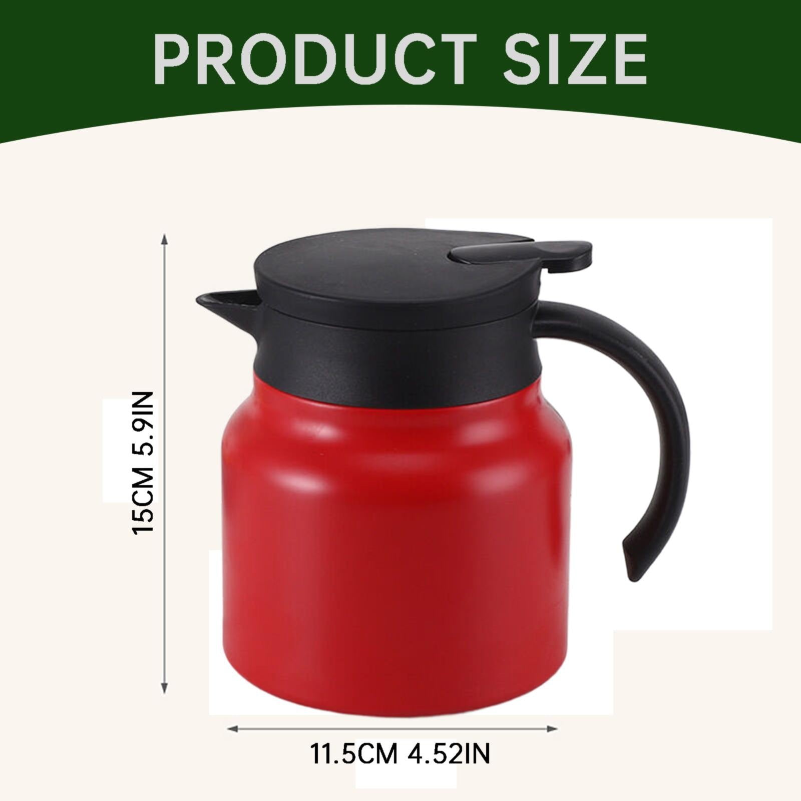 Celebrate Portable Stainless Steel Kettle Thermal Kettle Stew Pot Large ...