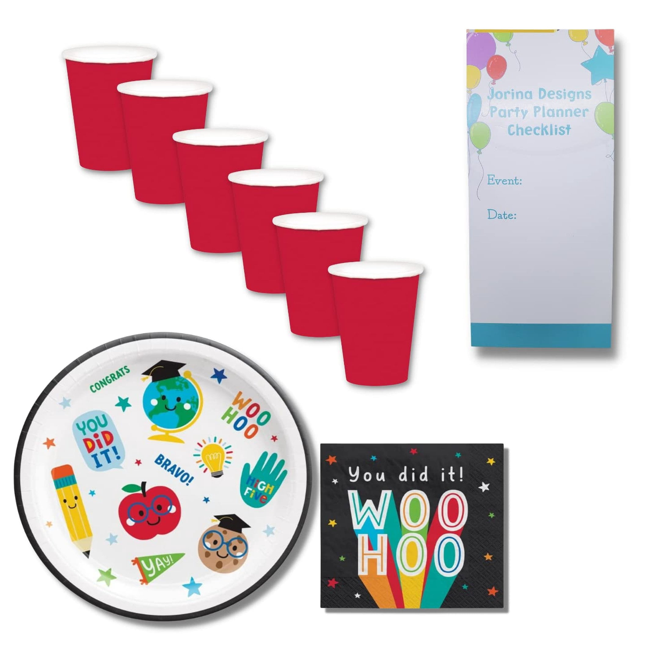 Celebrate Pre-K Graduation with our 101-Piece Party Set! Includes ...