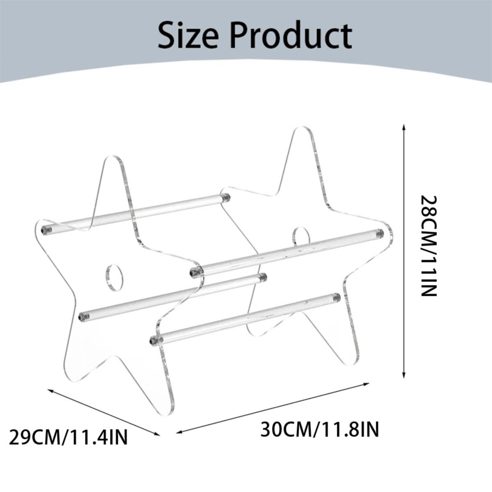 Celebrate Record Rack Book Rack Large Capacity Rack Book Stopper ...