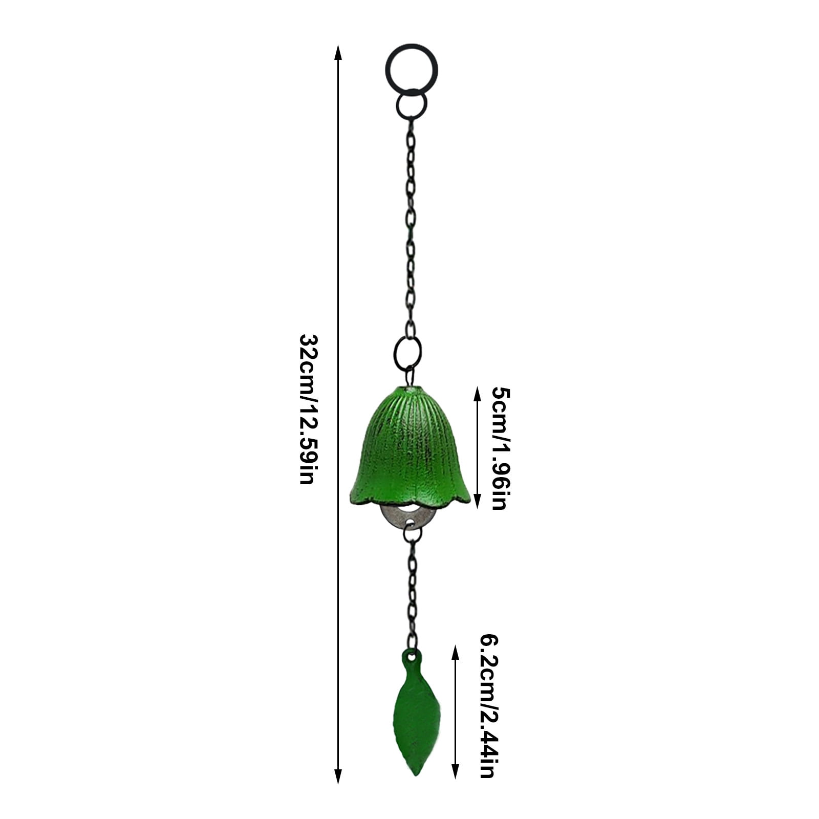 Celebrate Retro Casts Iron Garden Good Luck Wind Chimes Home Decoration ...
