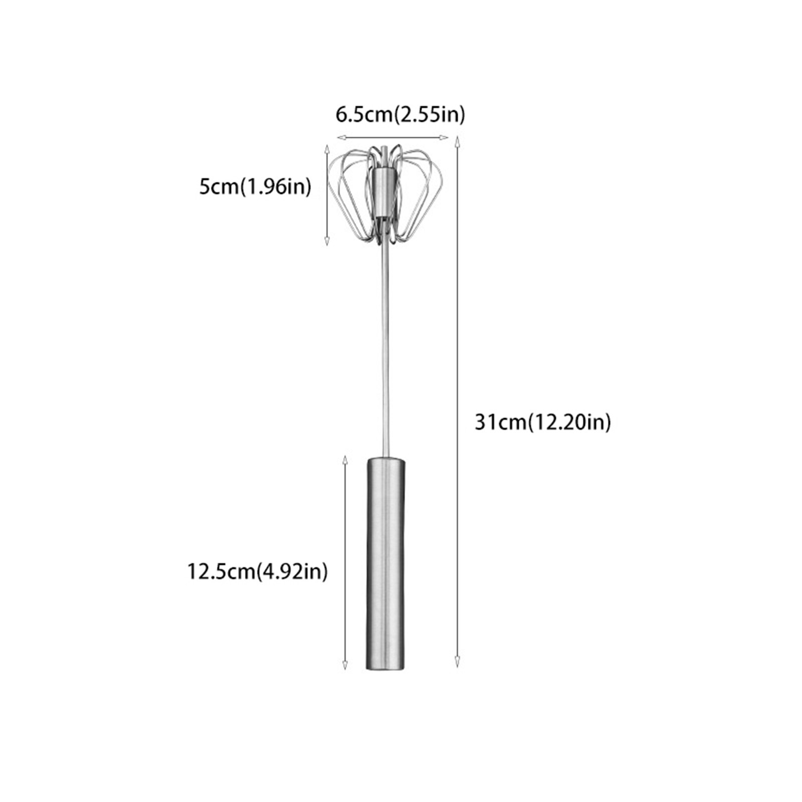 Celebrate Stainless Semi Automatic Beater 12 Inch Manual Press Type ...
