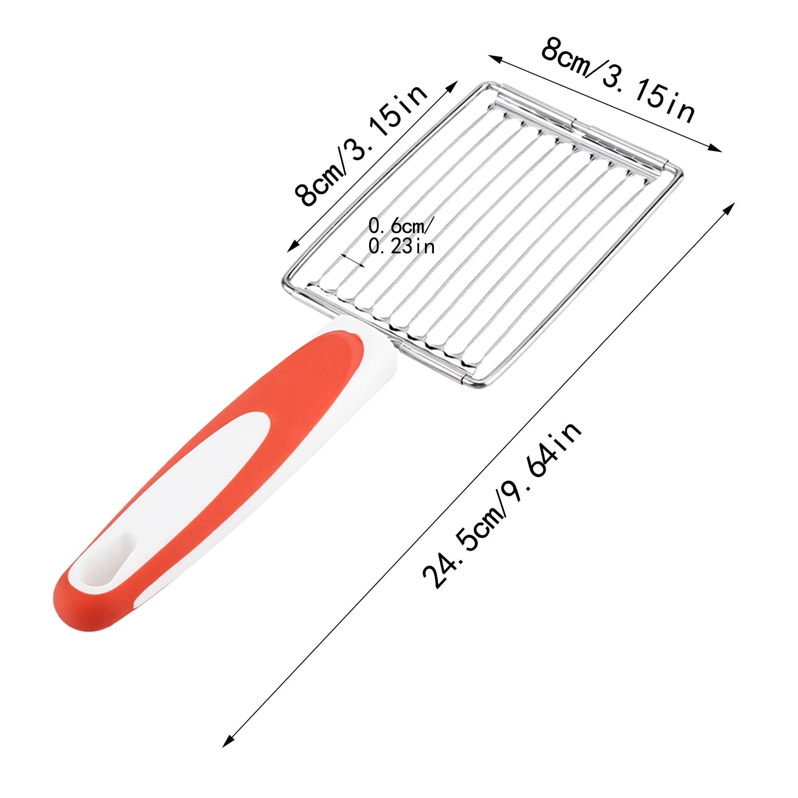 Celebrate Stainless Steel Luncheon Meat Cutter Ham Fruit Tomato Cheese ...