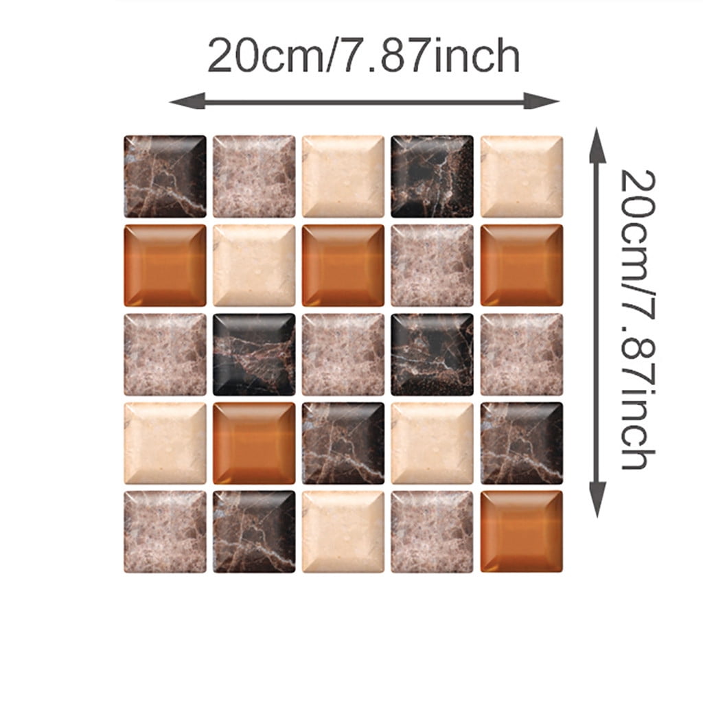 Celebrate Stickers Bathroom Simulation Decoration Wall Tile Home 3D ...